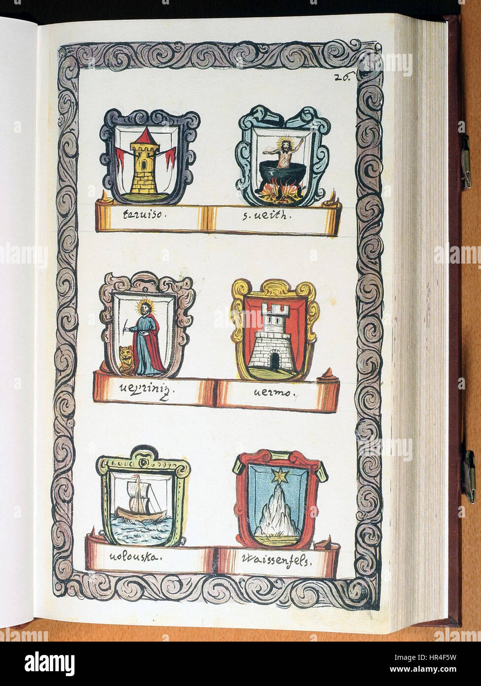 'Opus Insignium Armorumque 026' is a detailed manuscript featuring ...