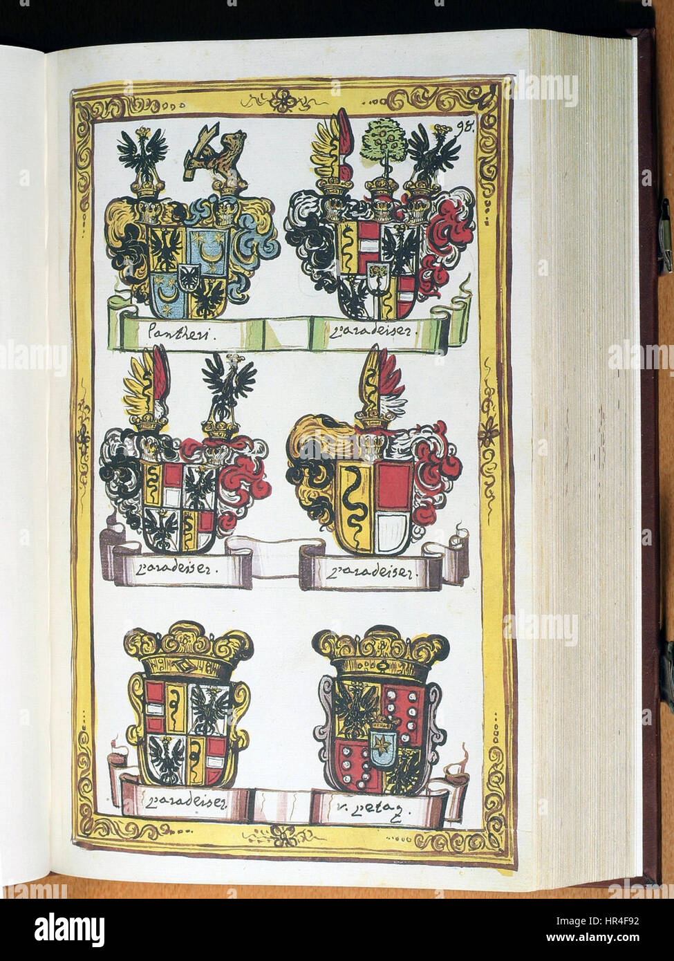 Heraldry illustration hi-res stock photography and images - Alamy