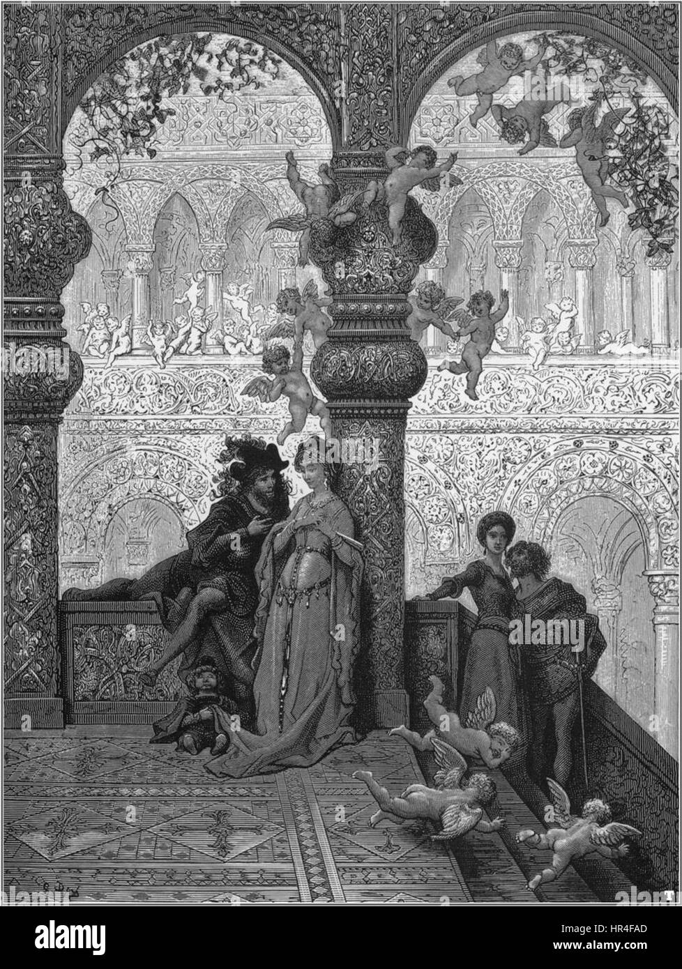 Orlando Furioso Painting High Resolution Stock Photography and Images ...