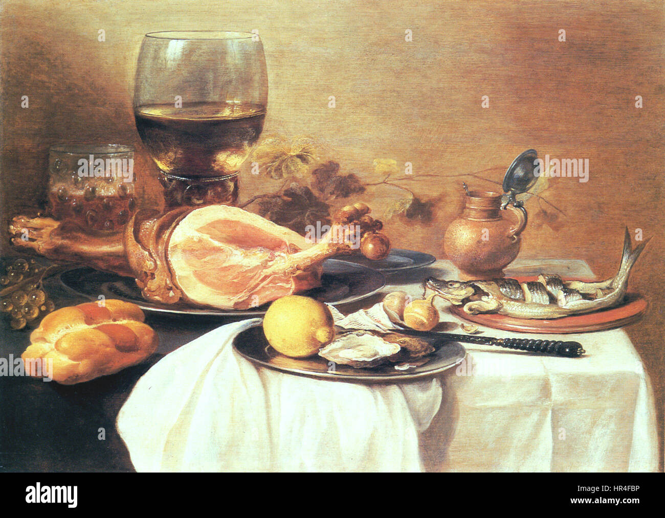 Pieter Claesz 004 Stock Photo - Alamy