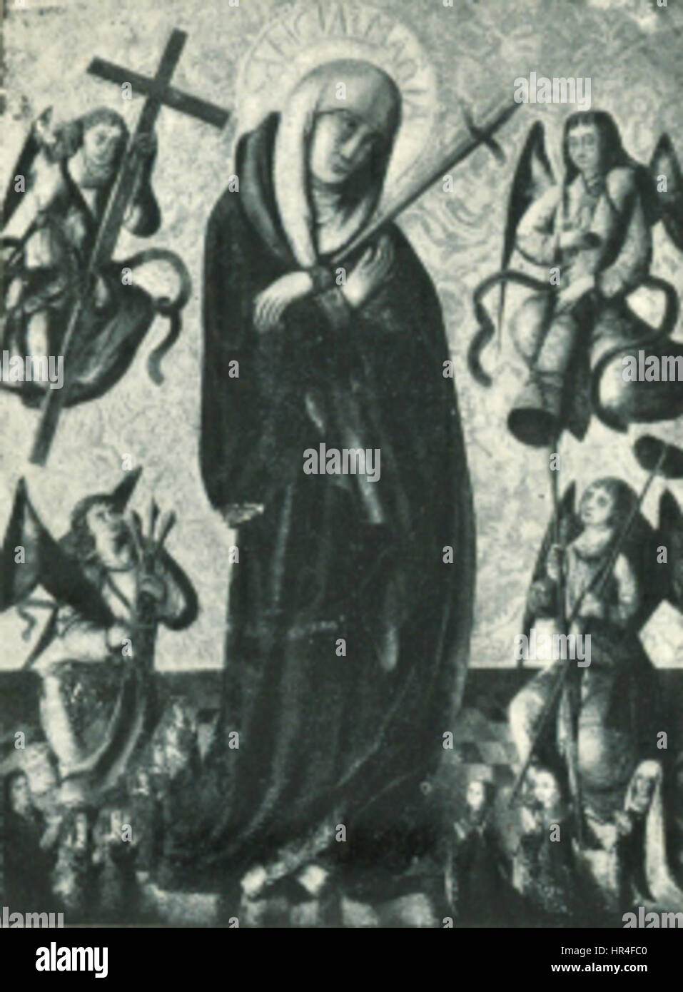 'Our Lady of Conciliation' is a religious icon depicting the Virgin ...