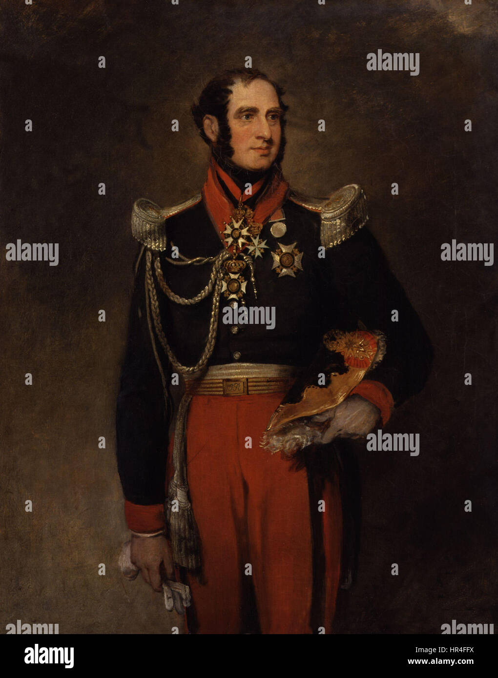 This portrait by William Salter depicts Paolo Ruffo di Bagnaria, Prince ...