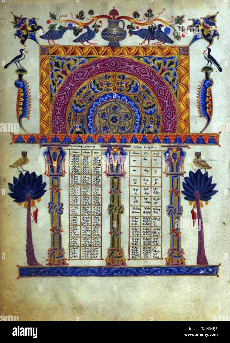 Armenian illuminated manuscript hi-res stock photography and images - Alamy