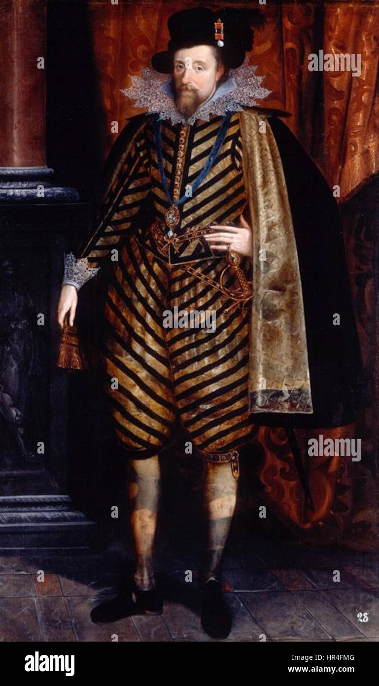 King james i hi-res stock photography and images - Alamy