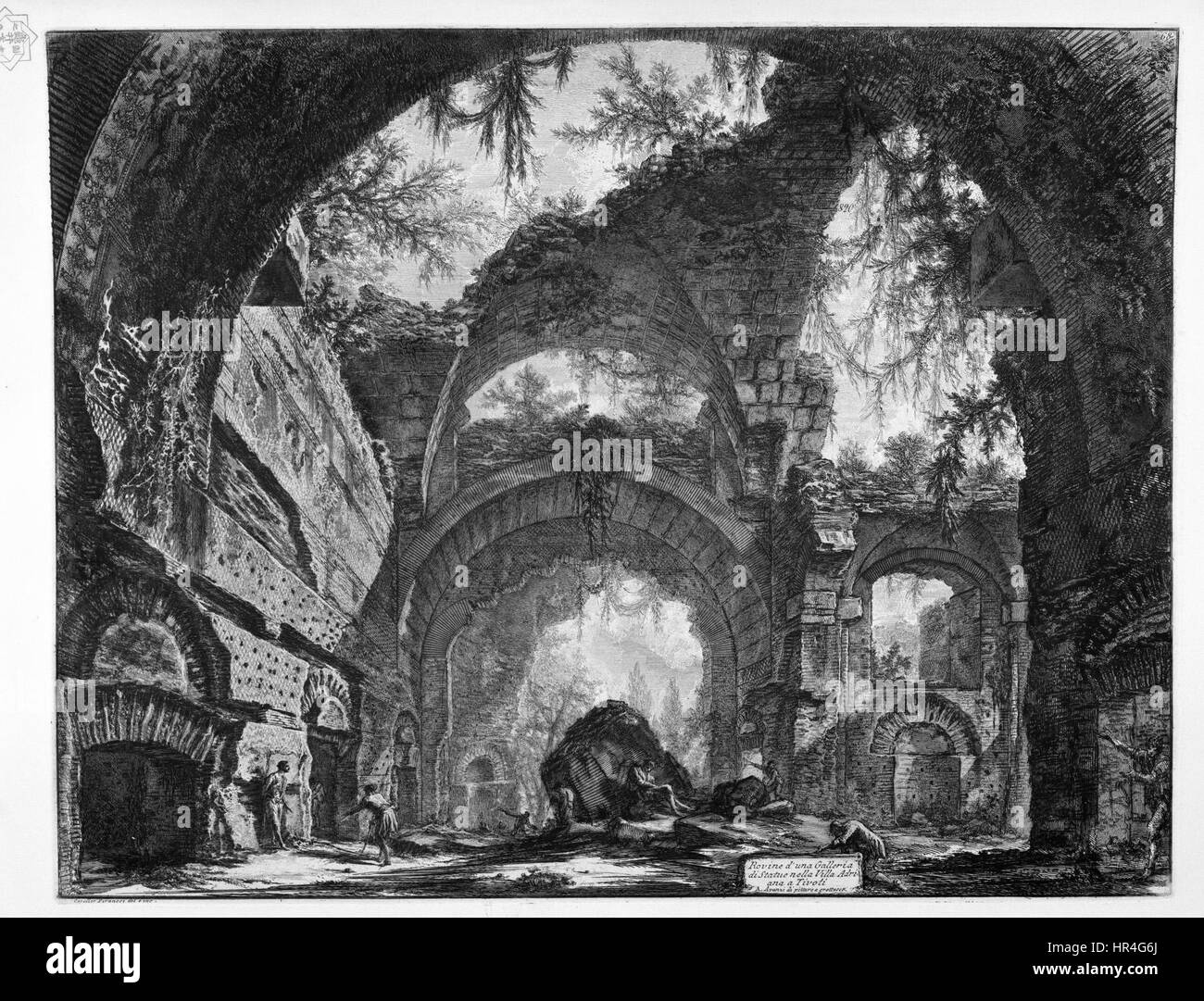 Giovanni Battista Piranesi's engraving '17068' represents his signature ...