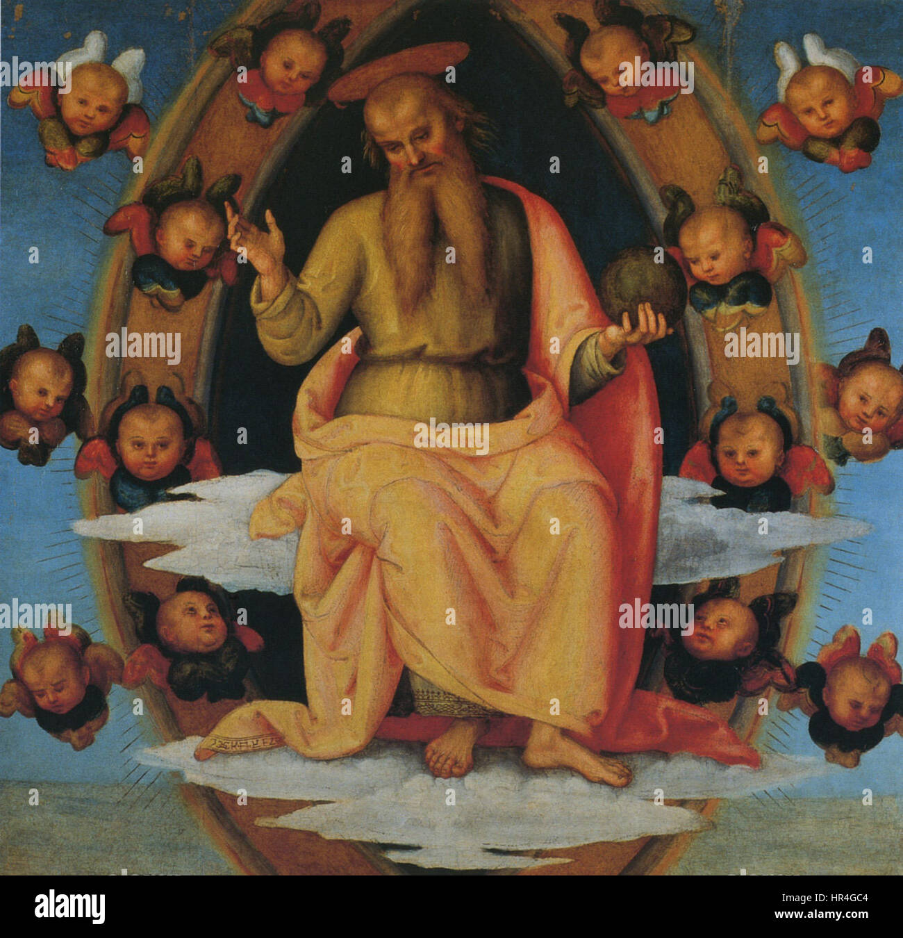 Pietro Perugino’s 'cat87f' is an example of Renaissance art, reflecting ...