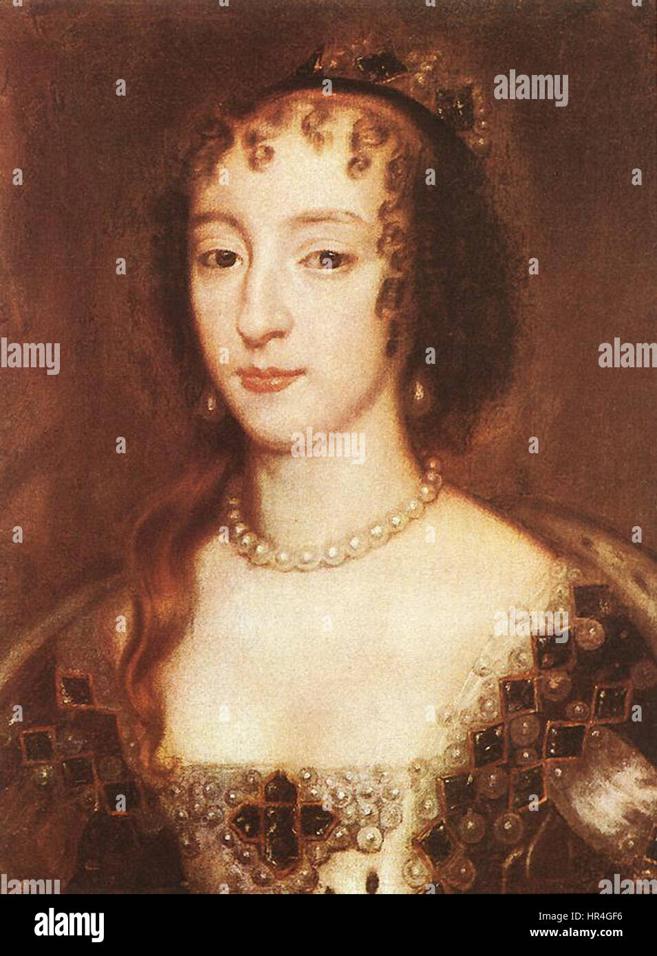 Henrietta maria of france queen of england hi-res stock photography and ...