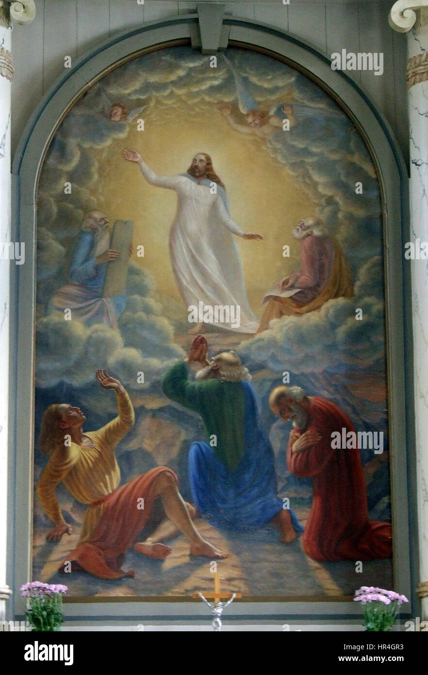 'Christ Glory' by Oskar Nylander is a religious painting that depicts ...