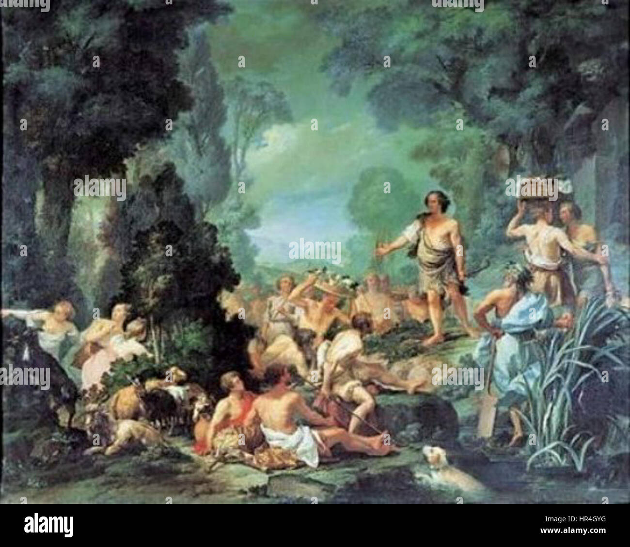 Pietro M.Ferrari Frugoni in Arcadia Stock Photo - Alamy