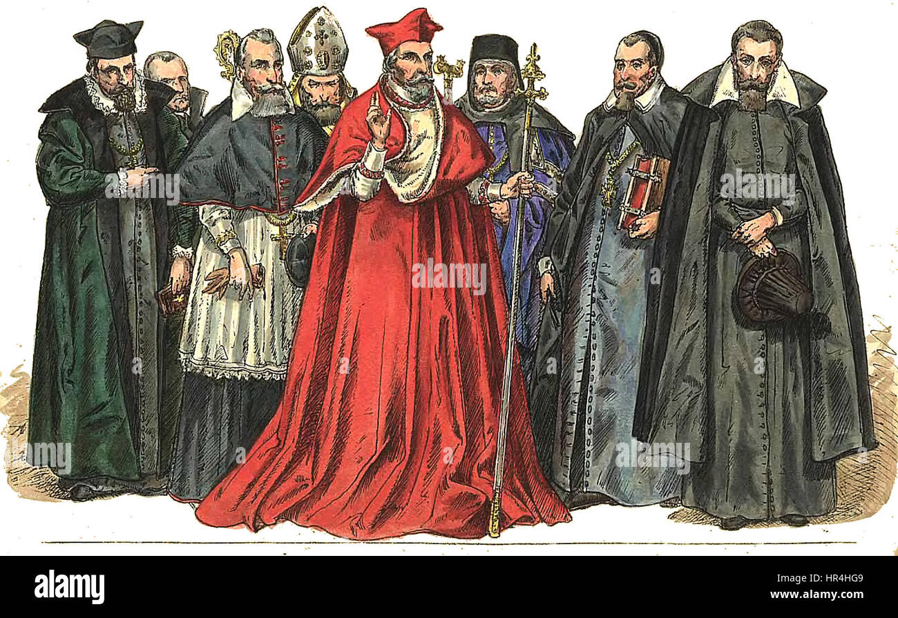 This image of the Polish clergy from 1588-1632 reflects the religious ...
