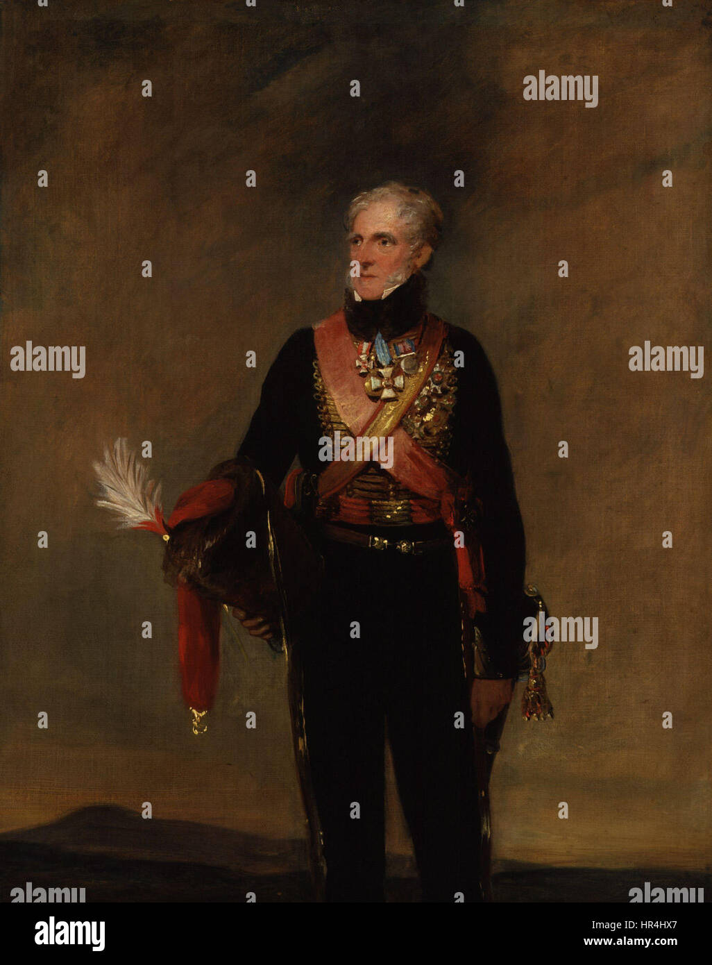 Henry William Paget, 1st Marquess of Anglesey by William Salter Stock ...