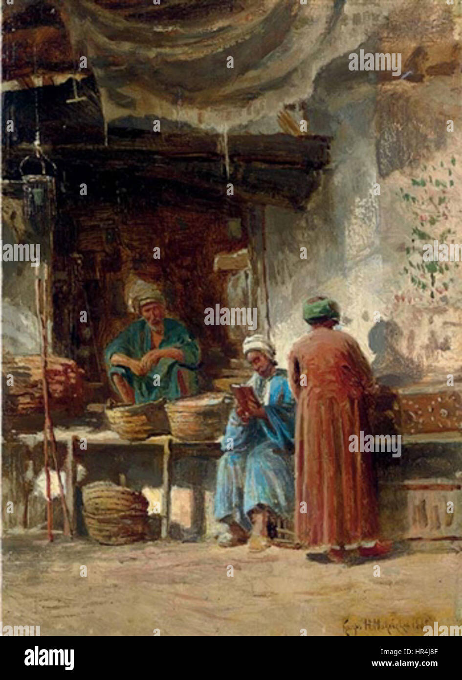 Nikolay Makovsky Cairo 1885 Stock Photo - Alamy