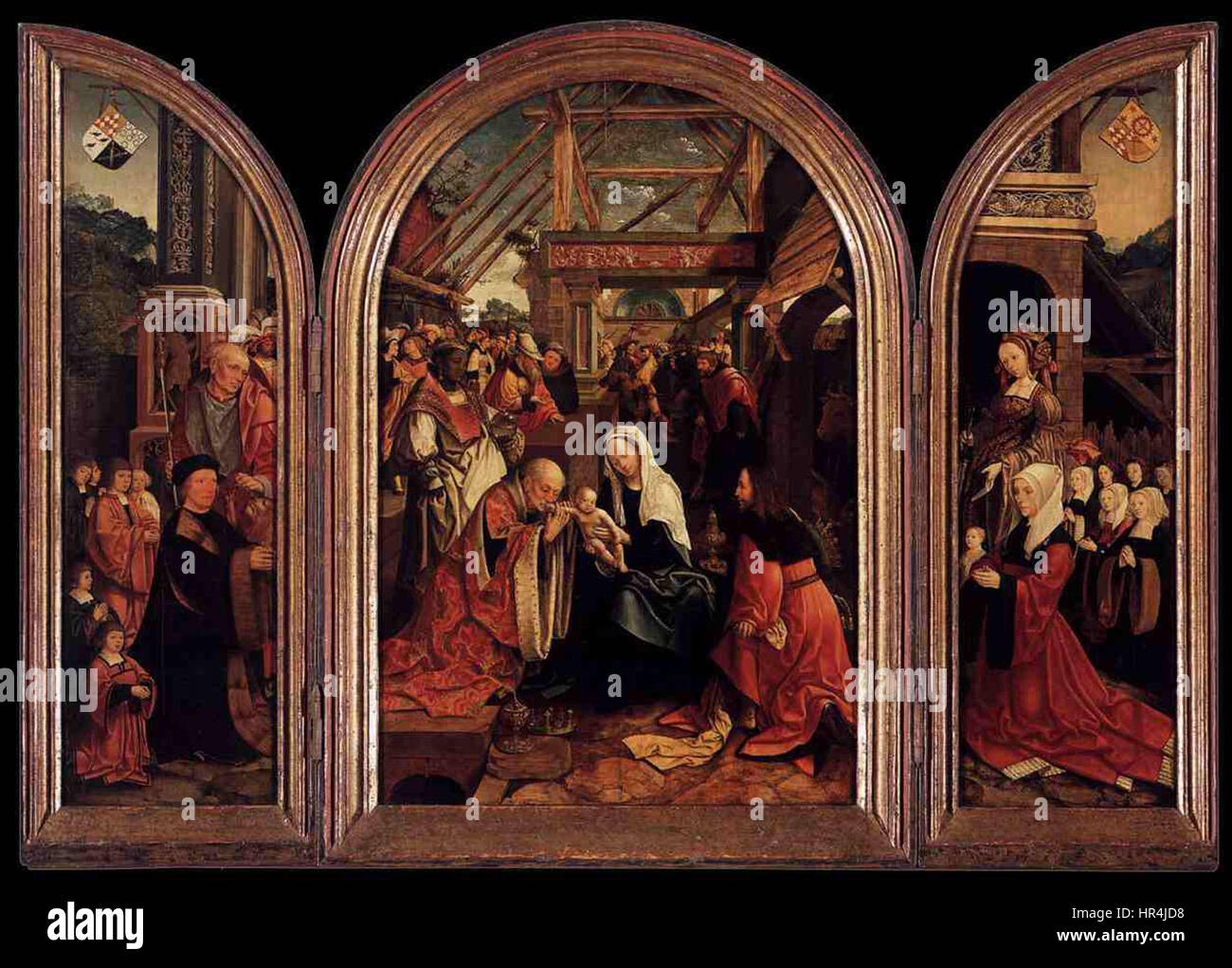 Triptych of the adoration of the magi hi-res stock photography and images - Alamy