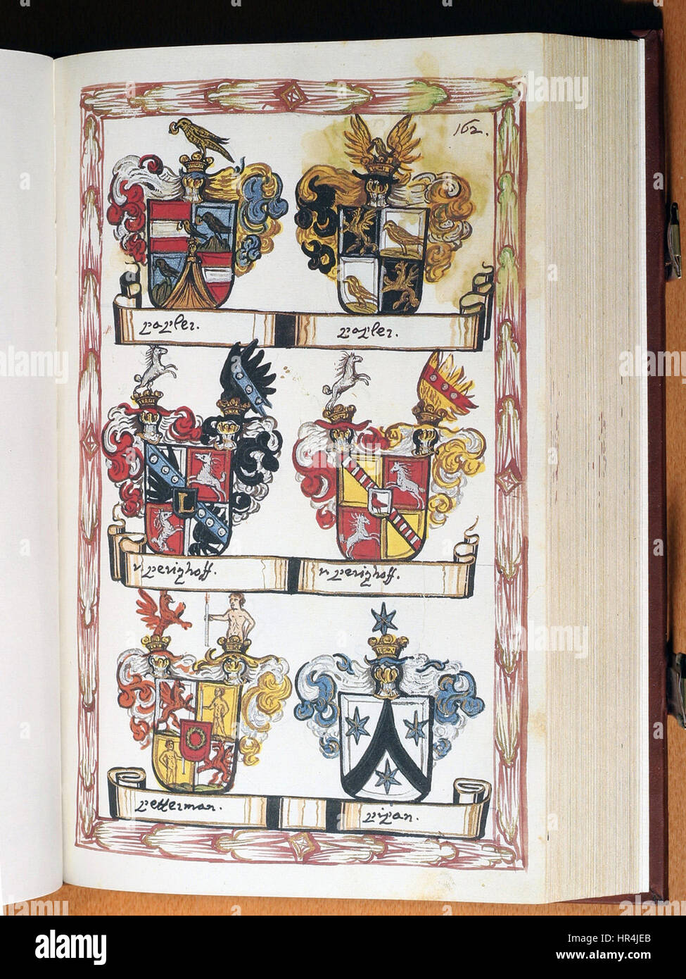 'Opus insignium armorumque 163' is a work that depicts heraldic symbols ...
