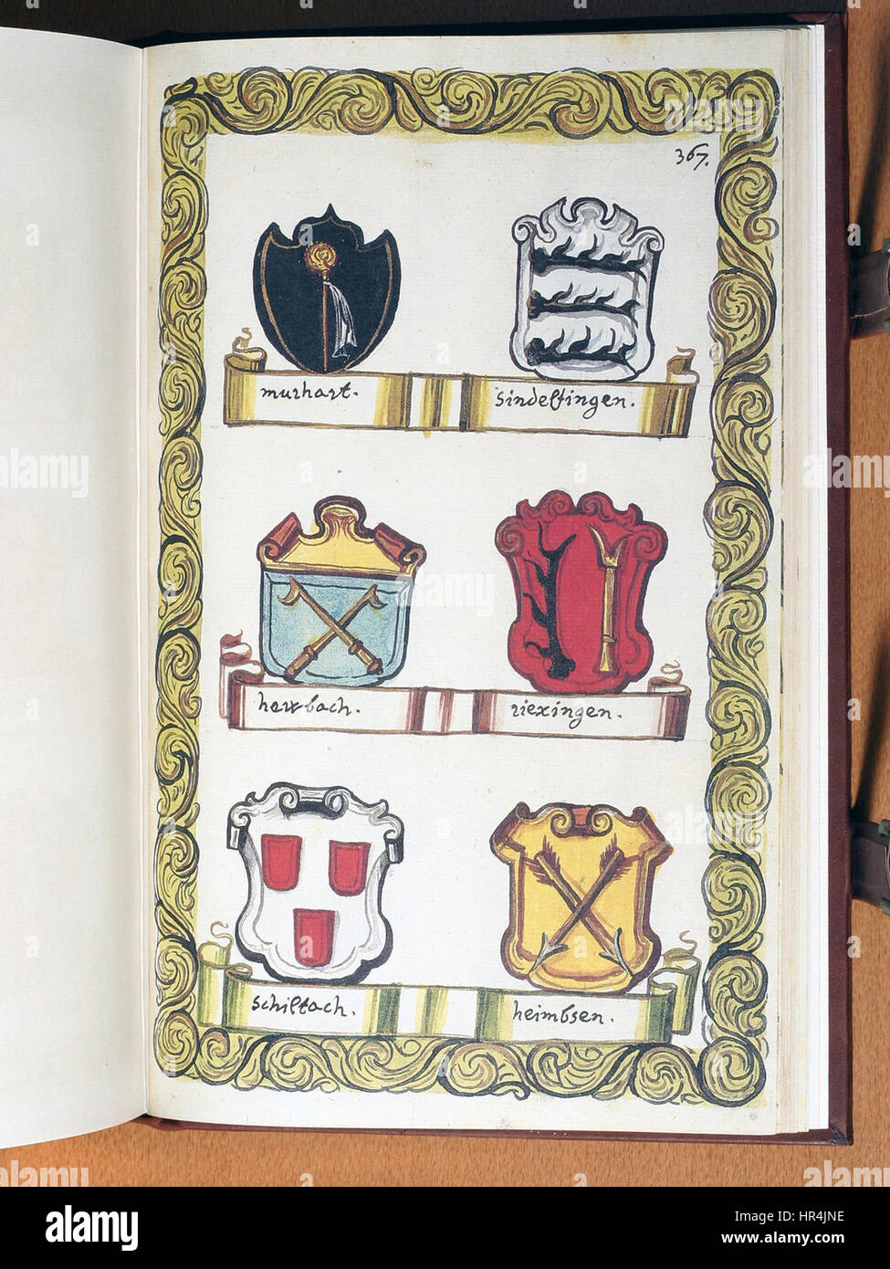 Opus insignium armorumque 367 Stock Photo - Alamy