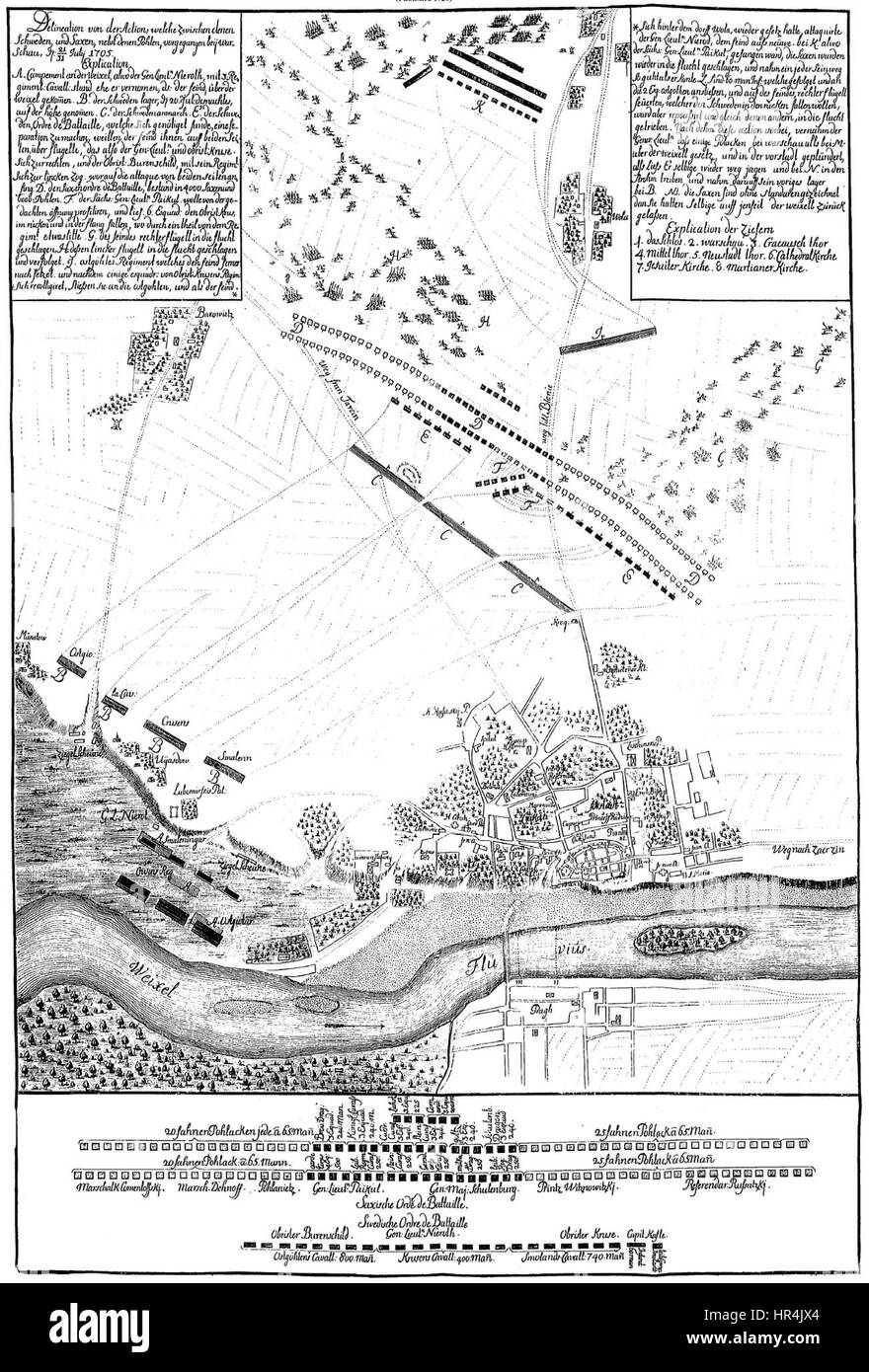This map, 'POL theatrum europeanum Warszawa 1705', showcases Europe as ...