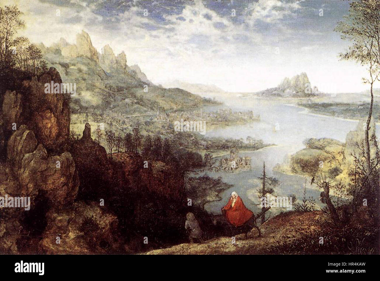 Pieter Bruegel the Elder - Landscape with the Flight into Egypt ...