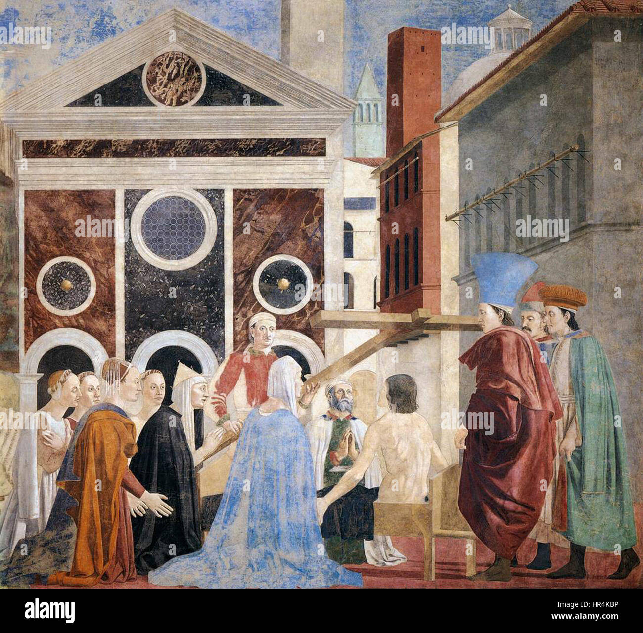 Piero della Francesca’s 'Recognition of the True Cross' depicts a ...