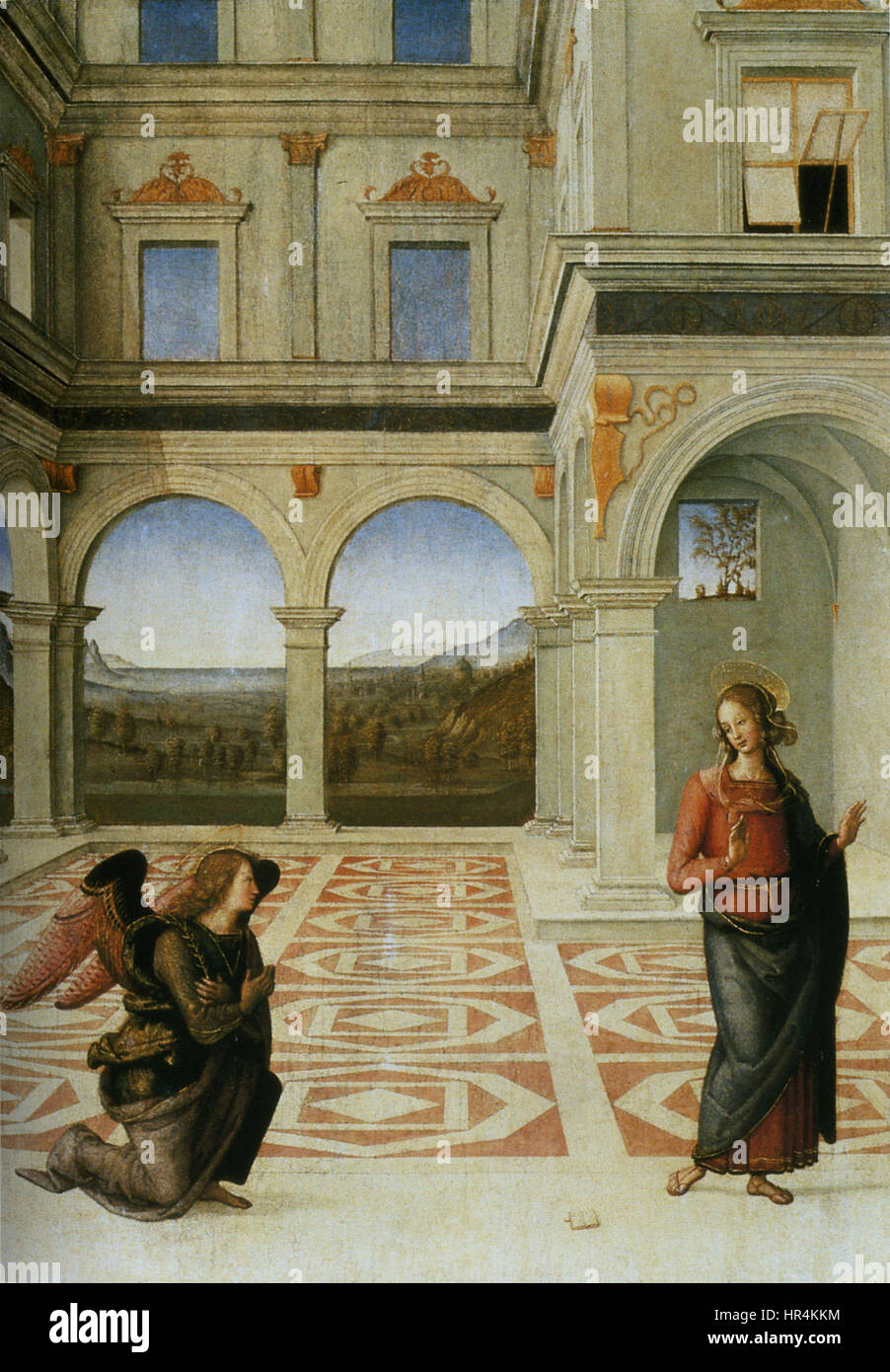 Renaissance perspective painting hi-res stock photography and images ...
