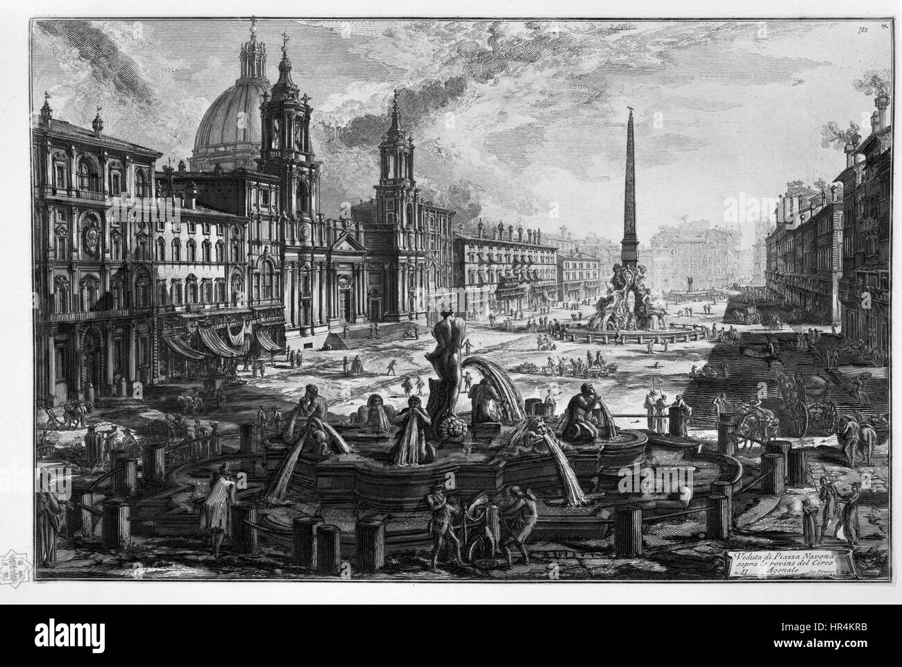 ‘Piranesi-16032’ is an etching by Giovanni Battista Piranesi, known for ...