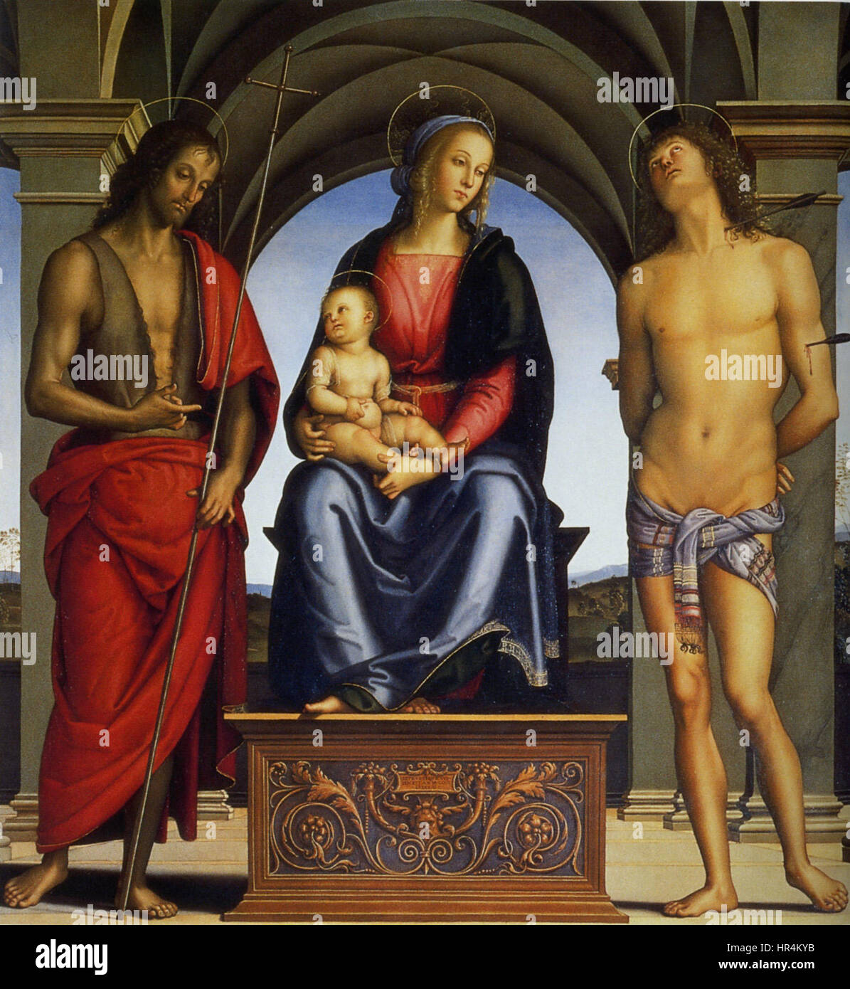 Pietro Perugino cat30 Stock Photo - Alamy