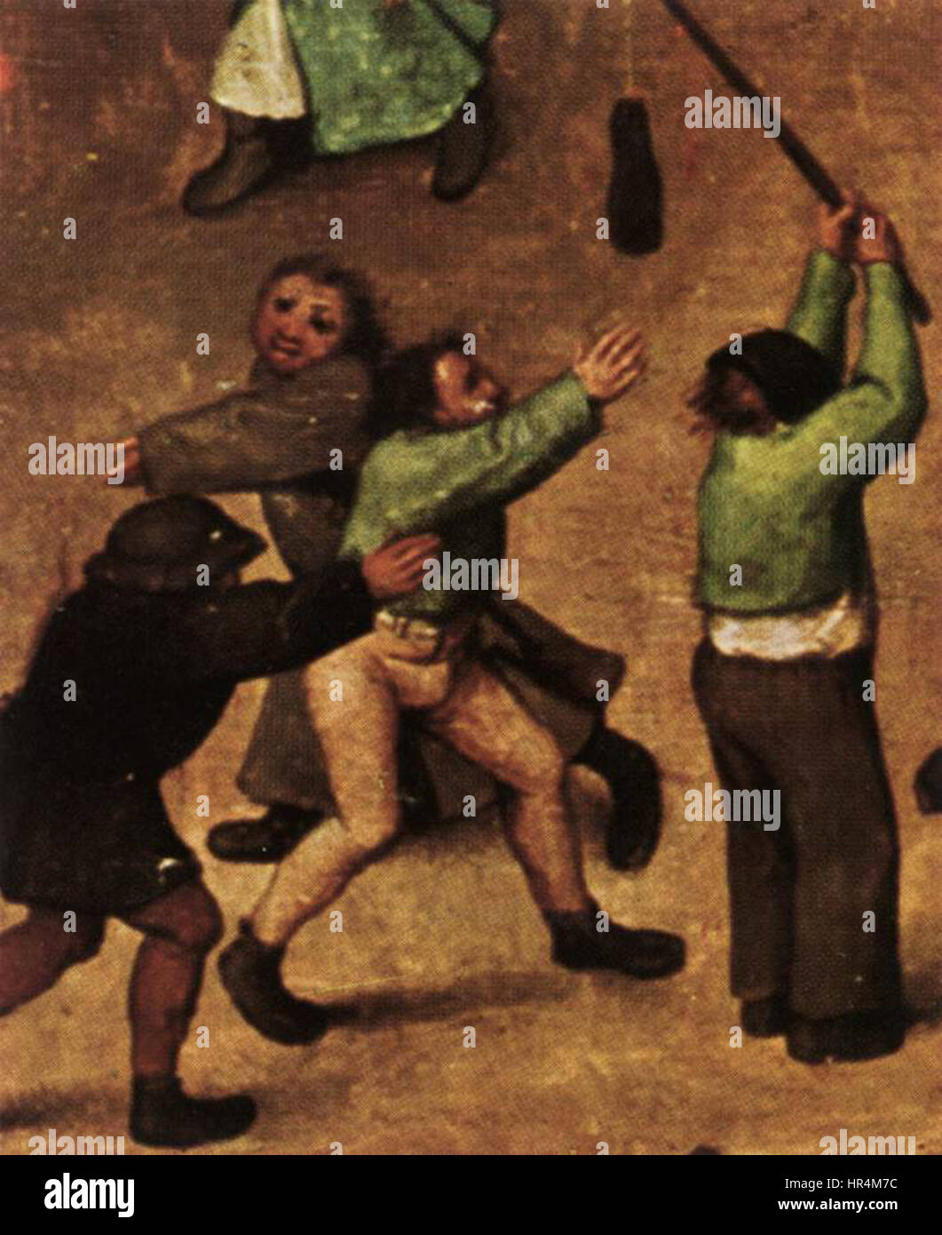 ‘Children’s Games’ by Pieter Bruegel the Elder illustrates a detailed ...