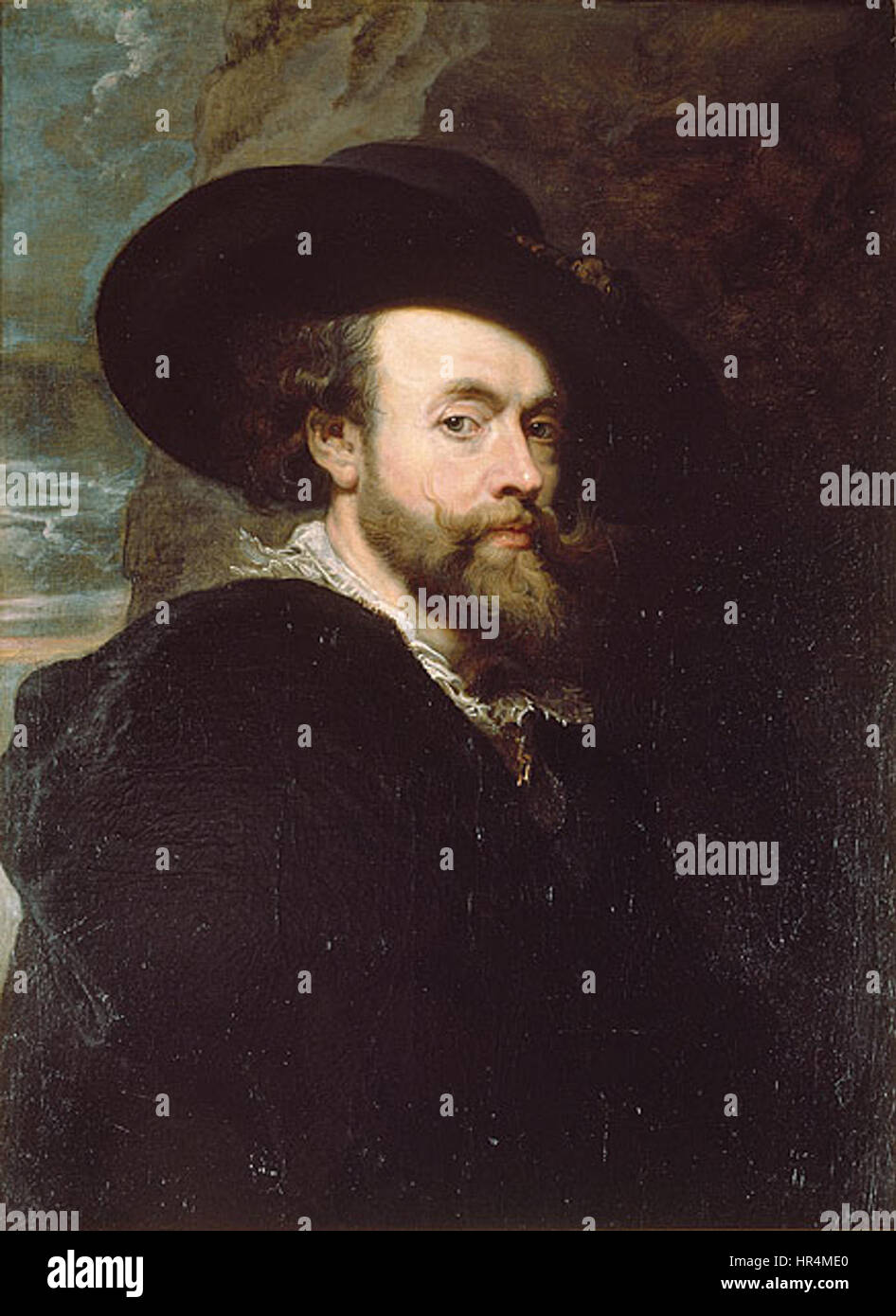 Self portrait peter paul rubens hi-res stock photography and images - Alamy