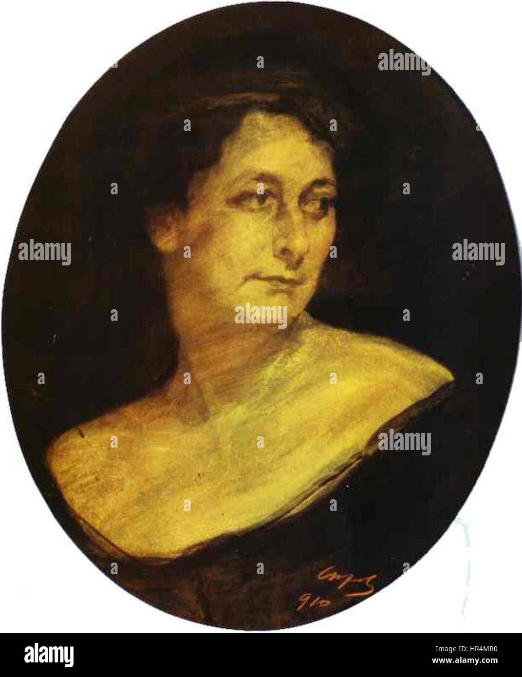 The 'Portrait of Anna Staal' is an elegant 18th-century portrait that ...