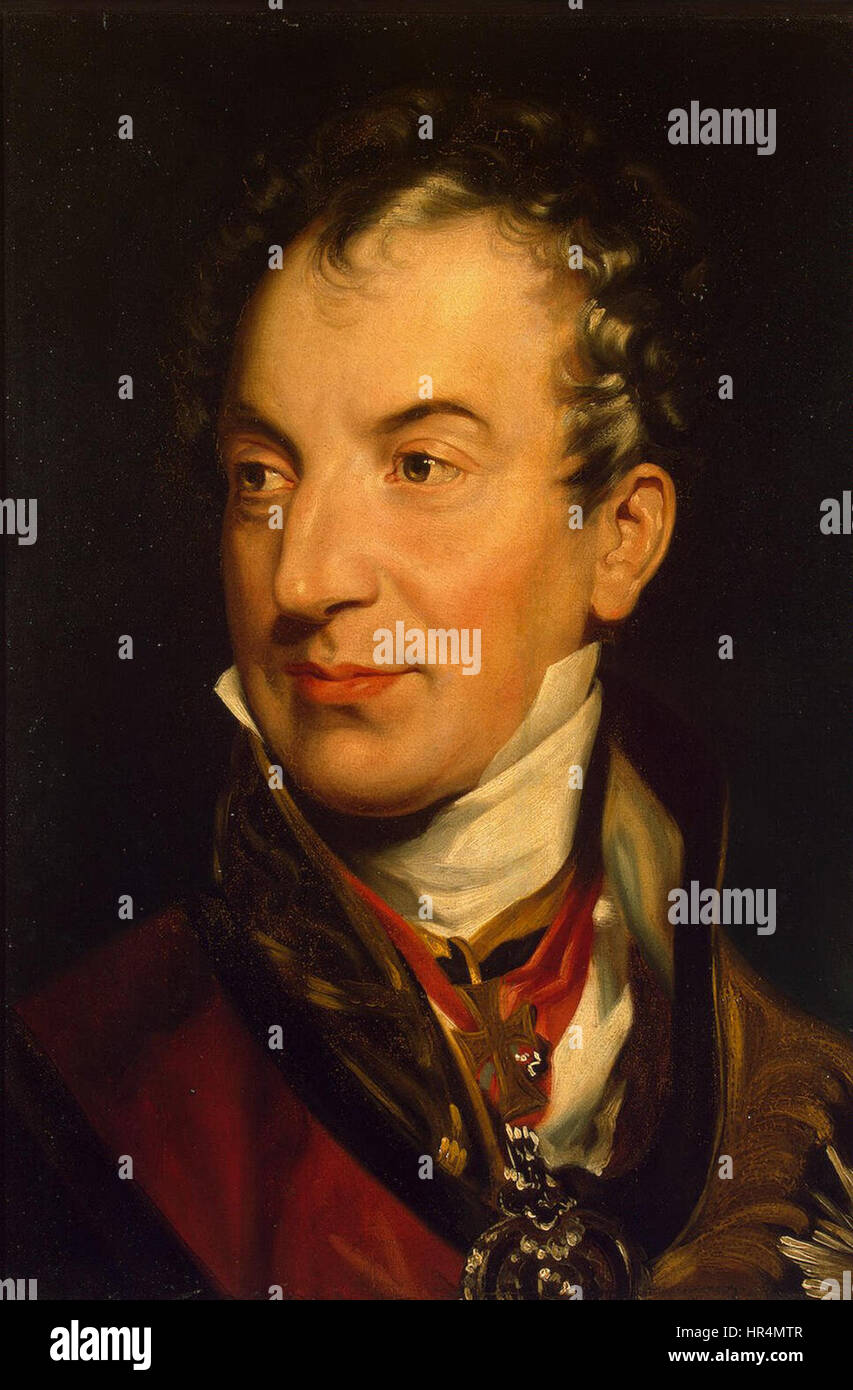 Prince metternich austrian hi-res stock photography and images - Alamy