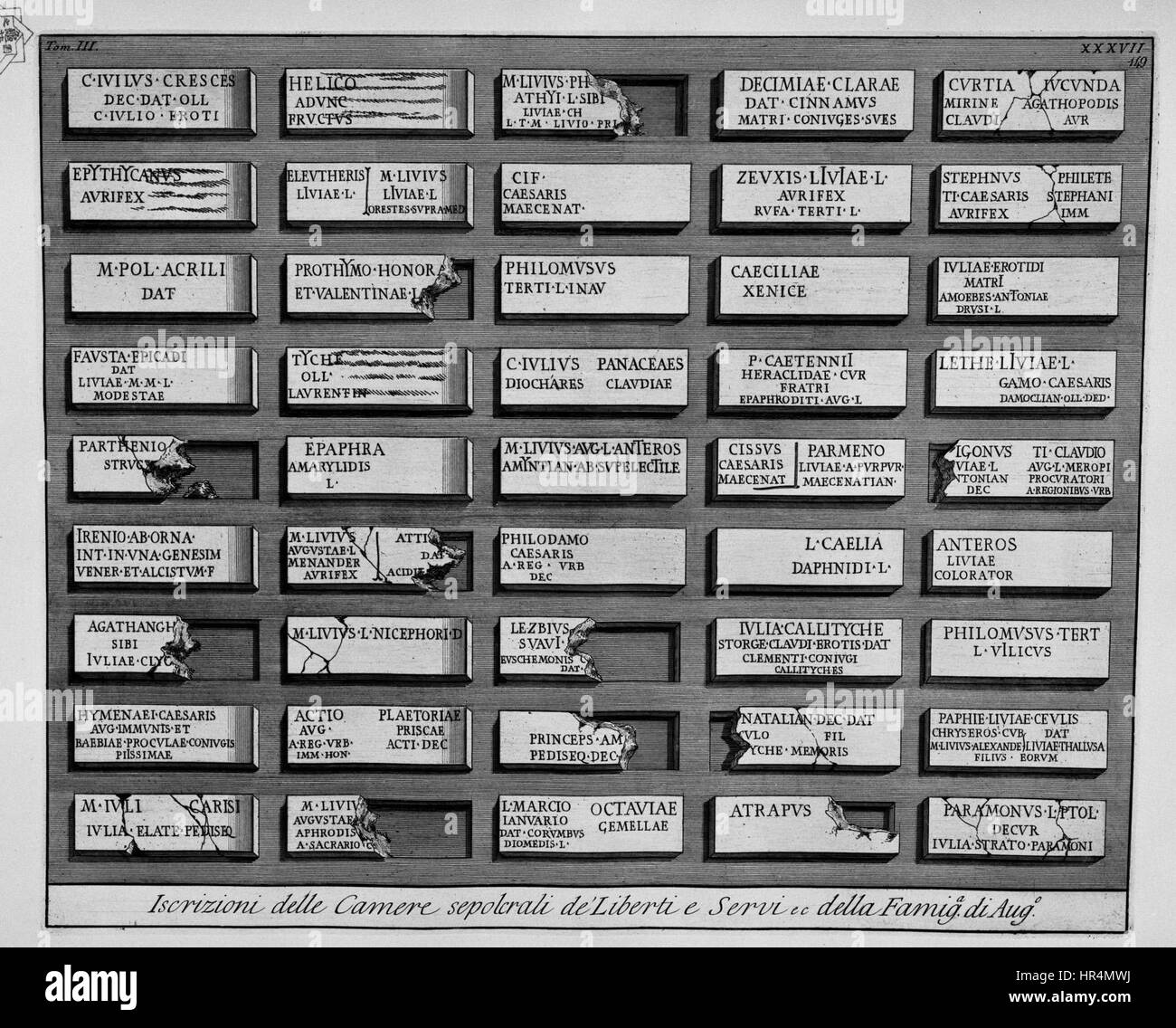 This etching by Giovanni Battista Piranesi, titled '3037', showcases ...