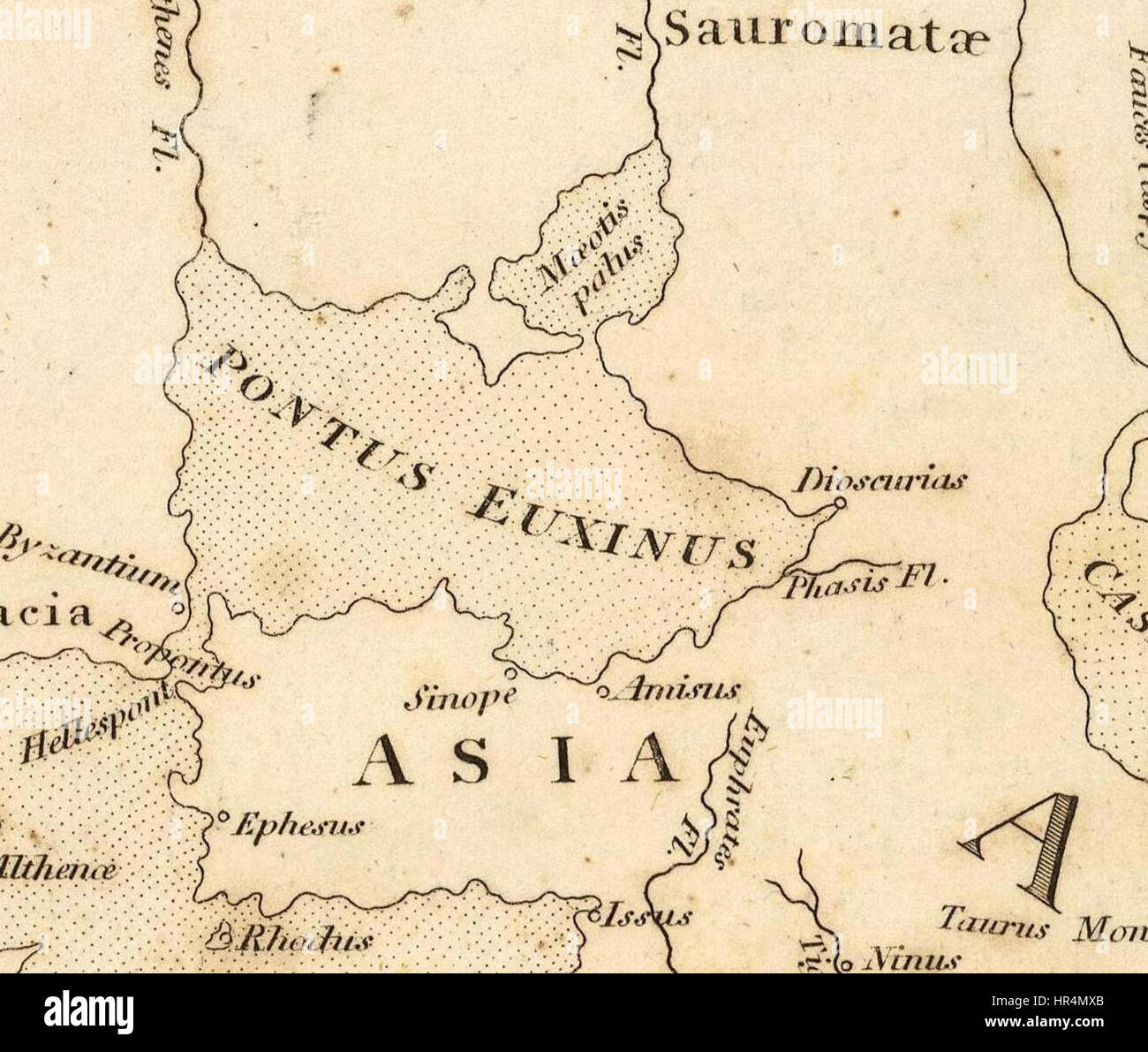 The map 'Map of the World According to Strabo,' created by Principal ...