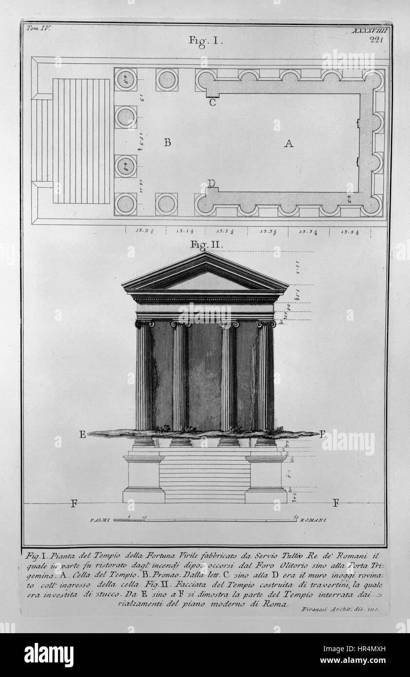 Giovanni Battista Piranesi's engraving 'Piranesi-4057' showcases his ...