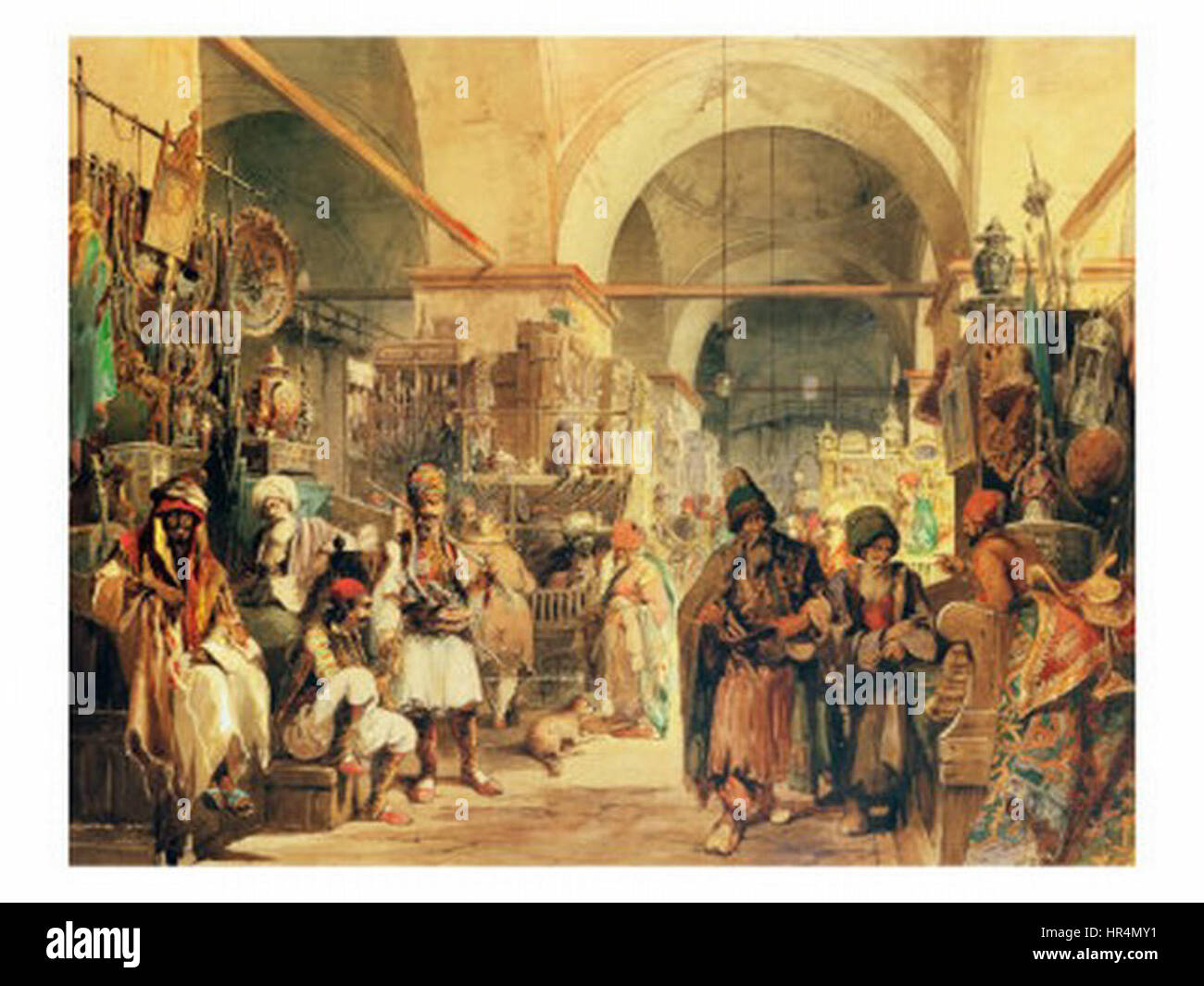 A bazaar Cut Out Stock Images & Pictures - Alamy