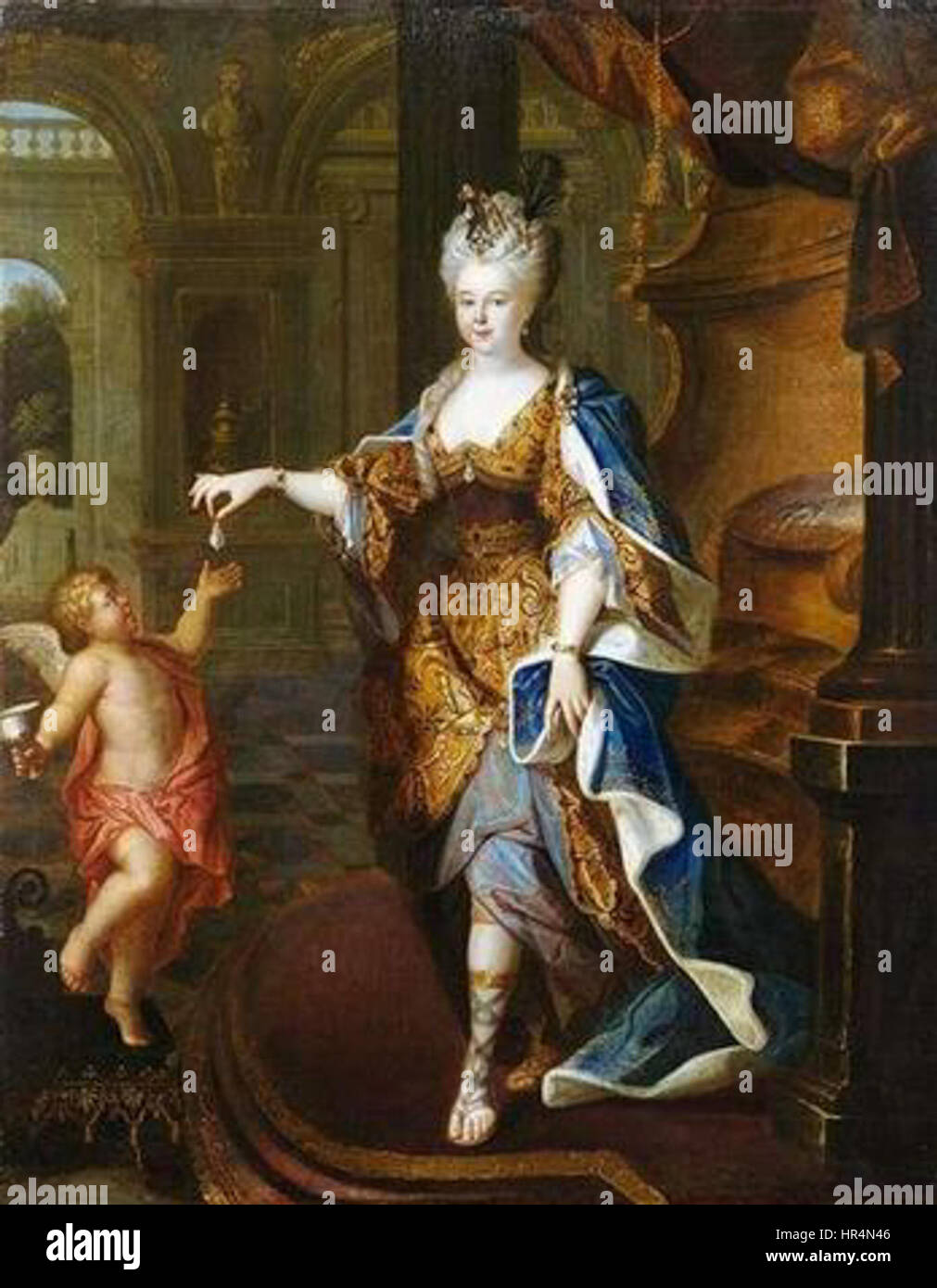 Woman as cupid hi-res stock photography and images - Alamy