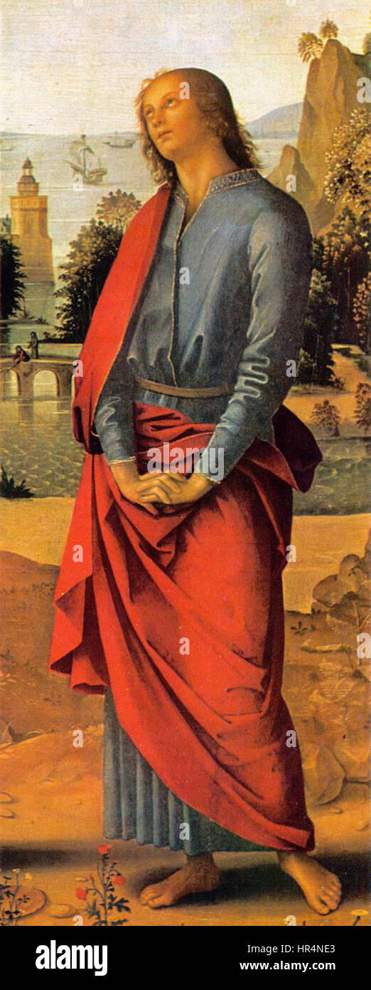 Pietro Perugino - The Galitzin Triptych (detail) - WGA17265 Stock Photo - Alamy