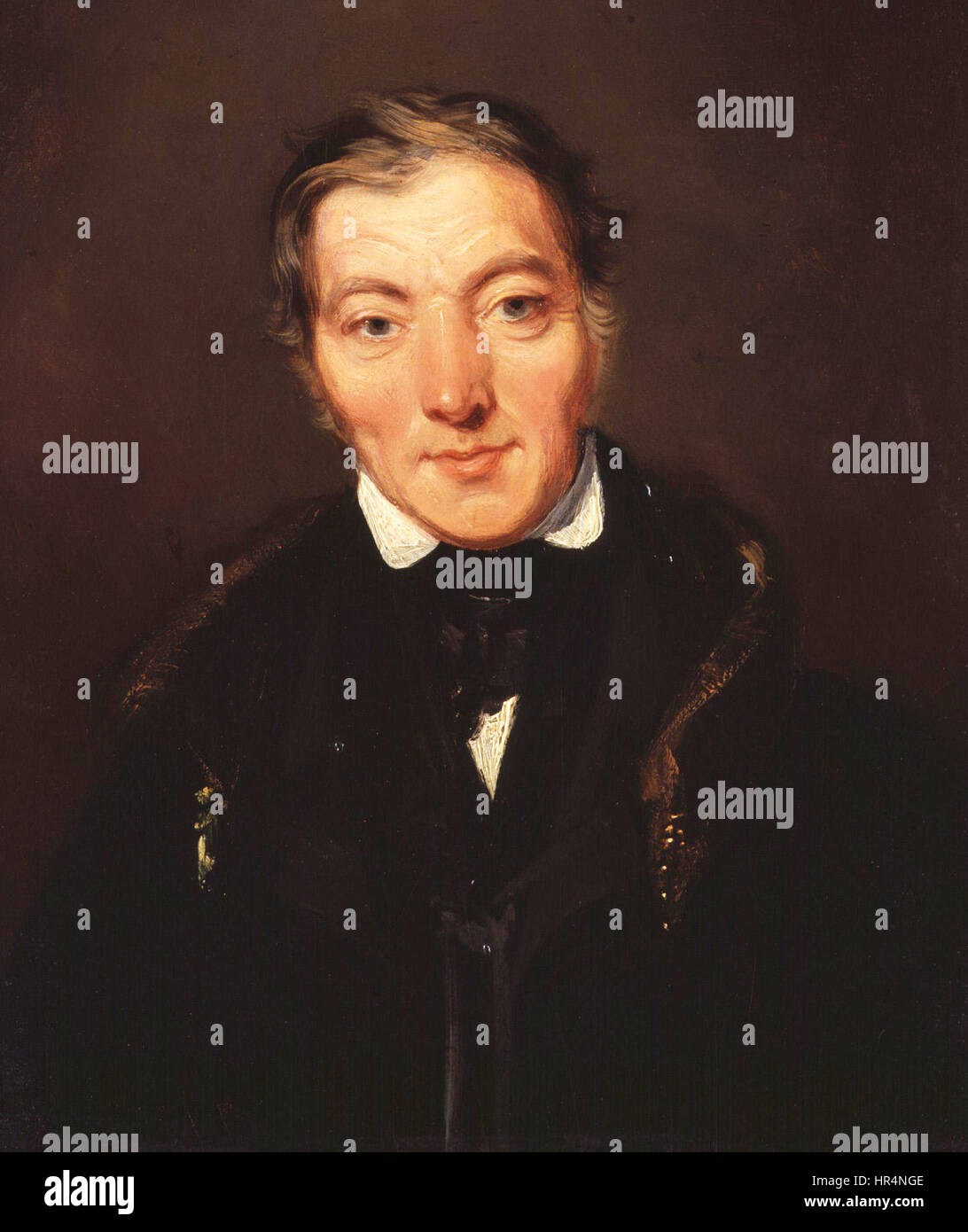 Portrait of Robert Owen Stock Photo - Alamy