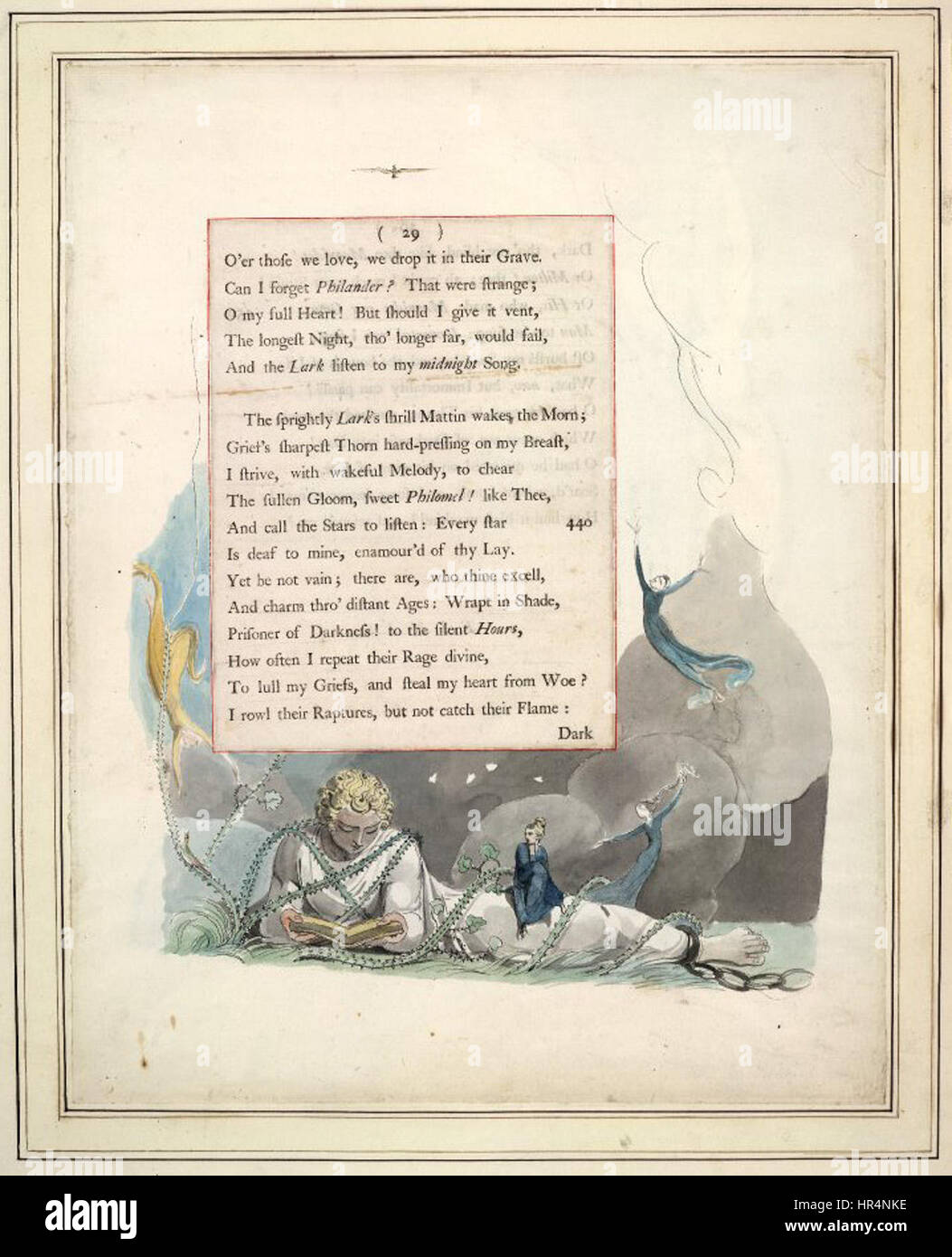 ‘Night Thoughts’ by William Blake is a series of watercolors ...