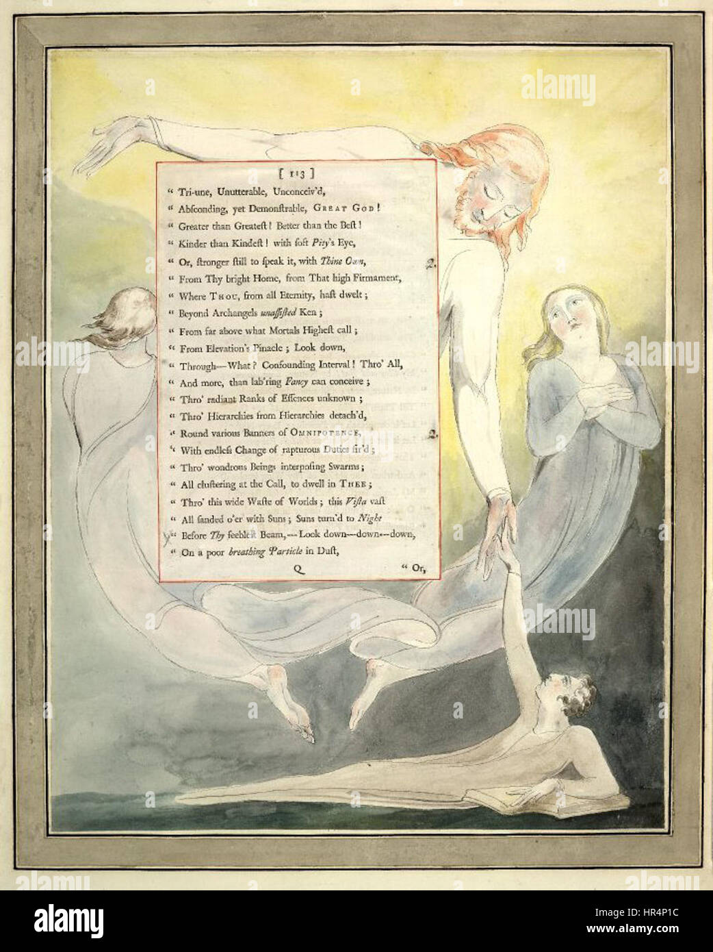 William Blake’s 'Night Thoughts' is a series of watercolors that ...