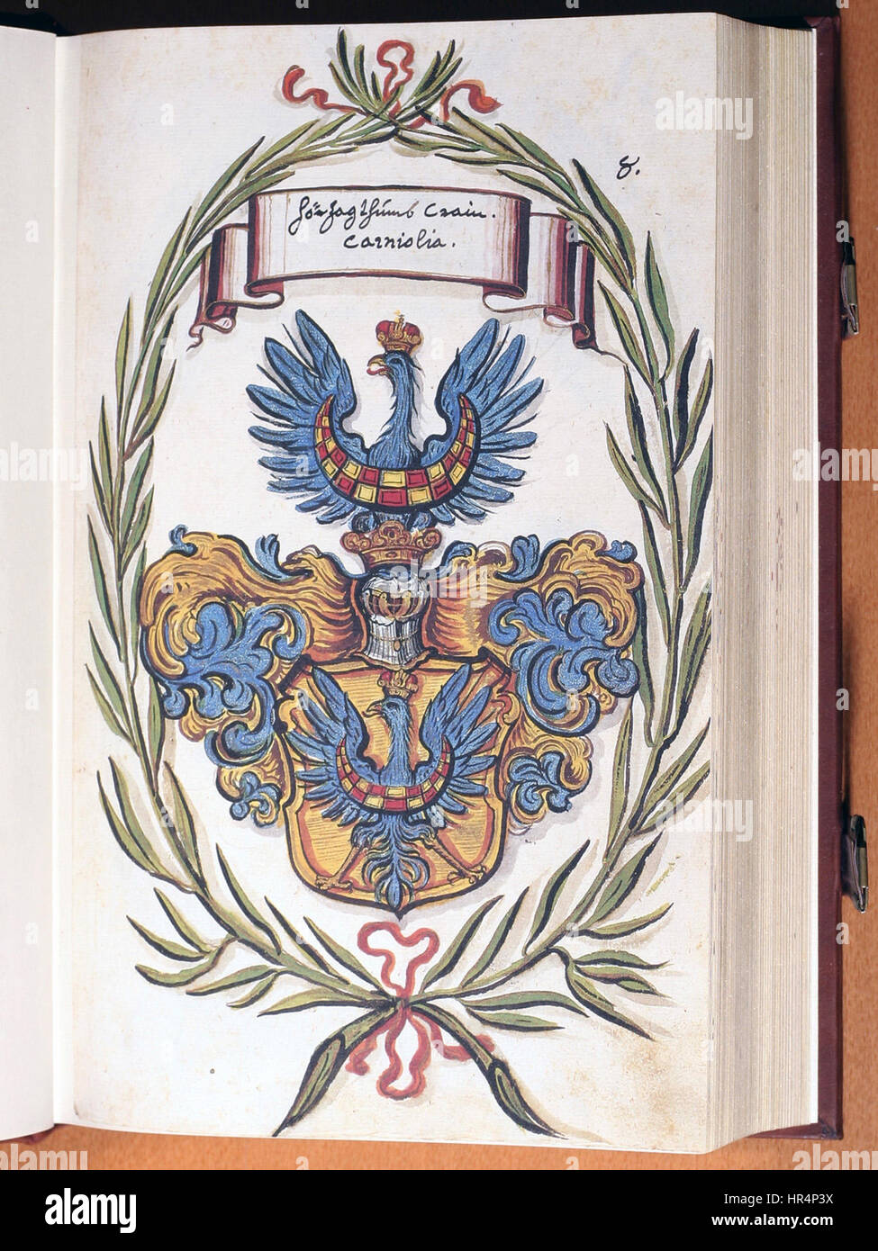 'Opus Insignium Armorumque' is a heraldic manuscript that catalogs ...