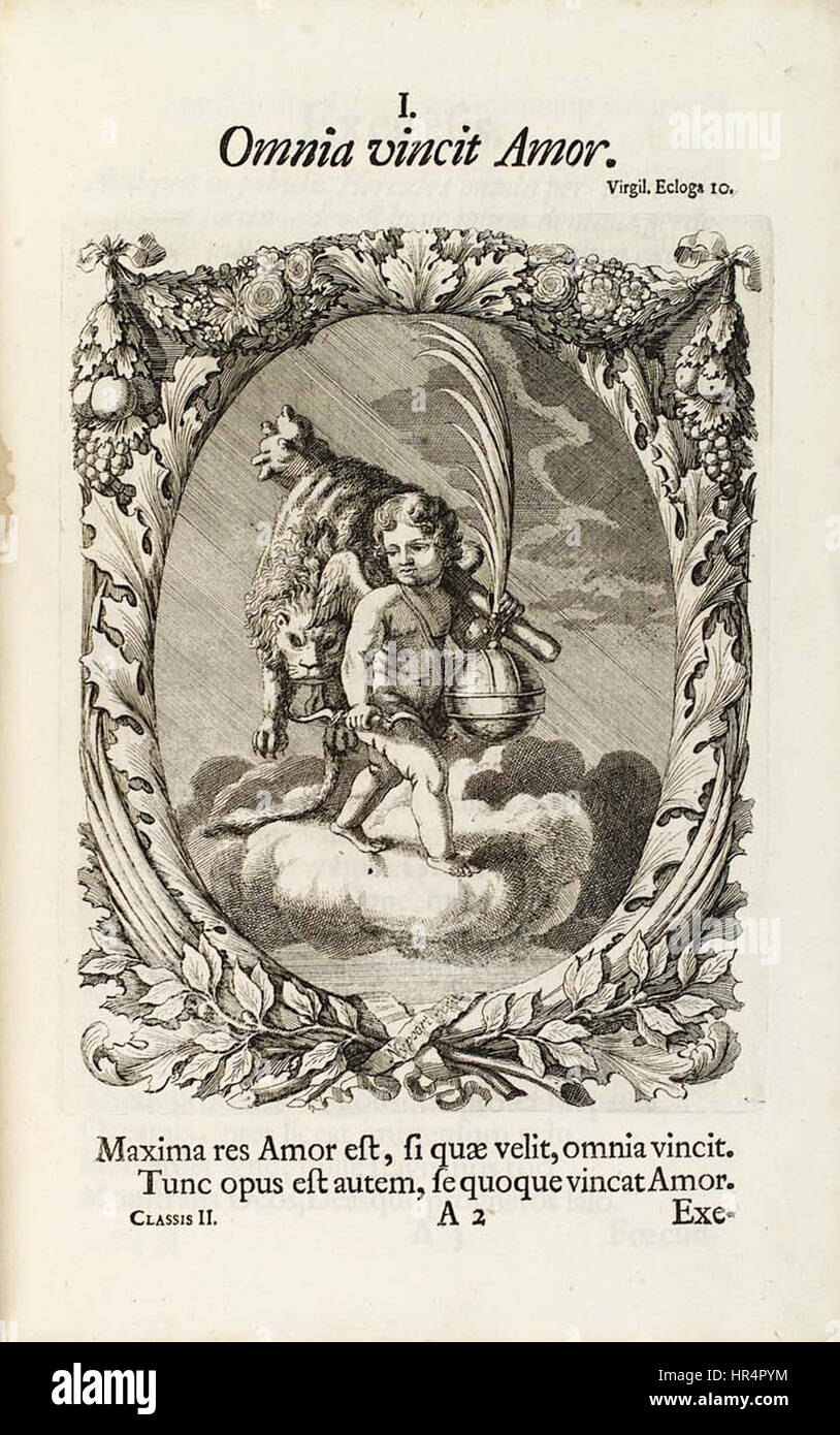 The engraving 'Paridis Judicium' from 1694 depicts the judgment of ...