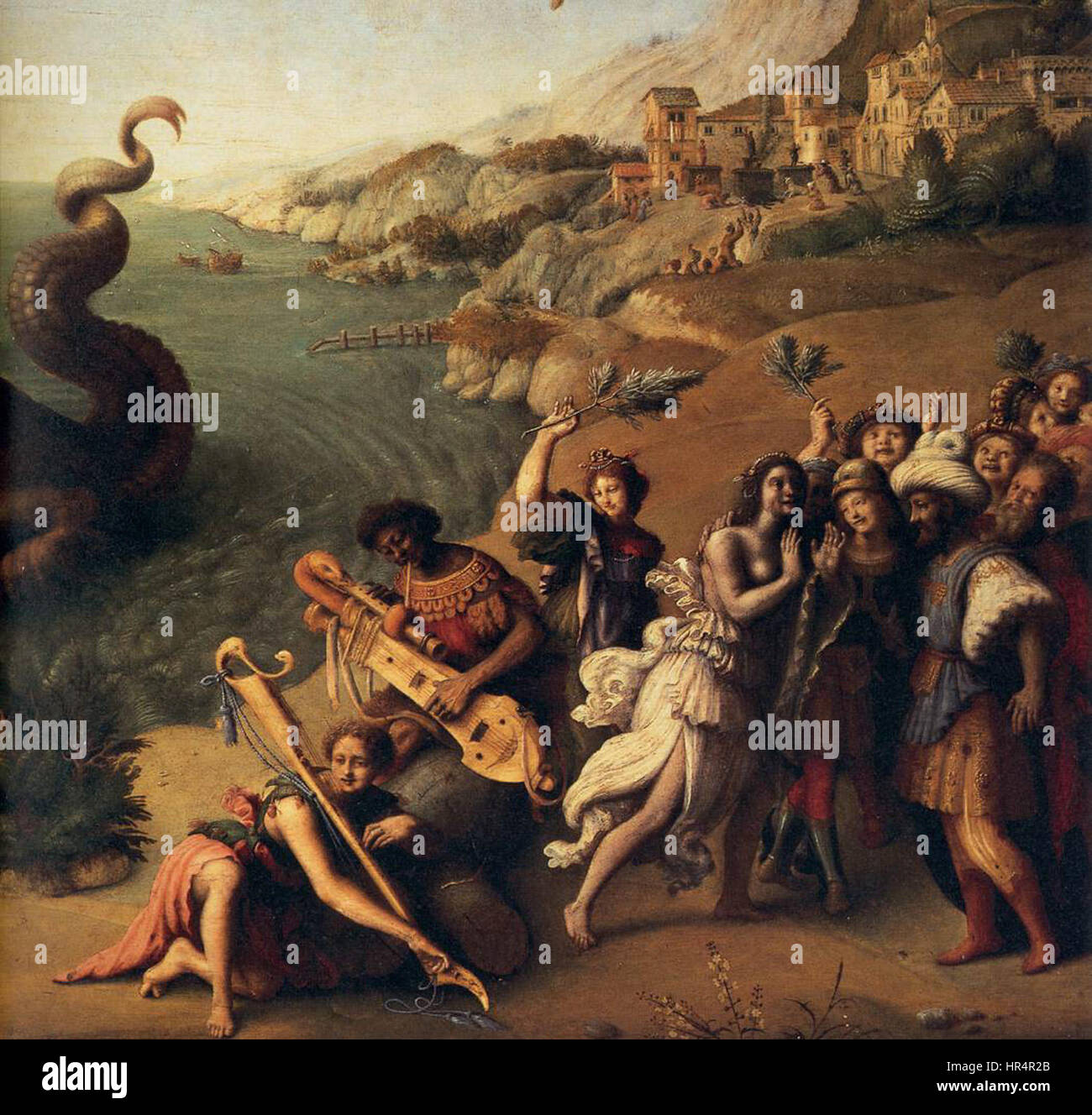 Piero di cosimo, Perseus Frees Andromeda 06 Stock Photo - Alamy