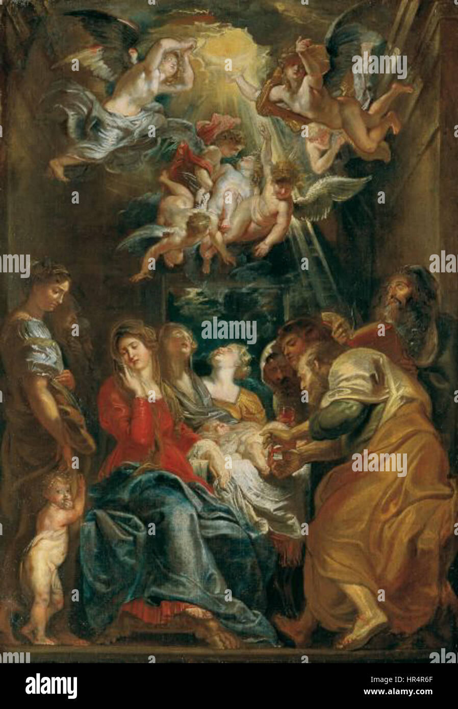 Peter Paul Rubens, a renowned Baroque painter, created a work capturing ...