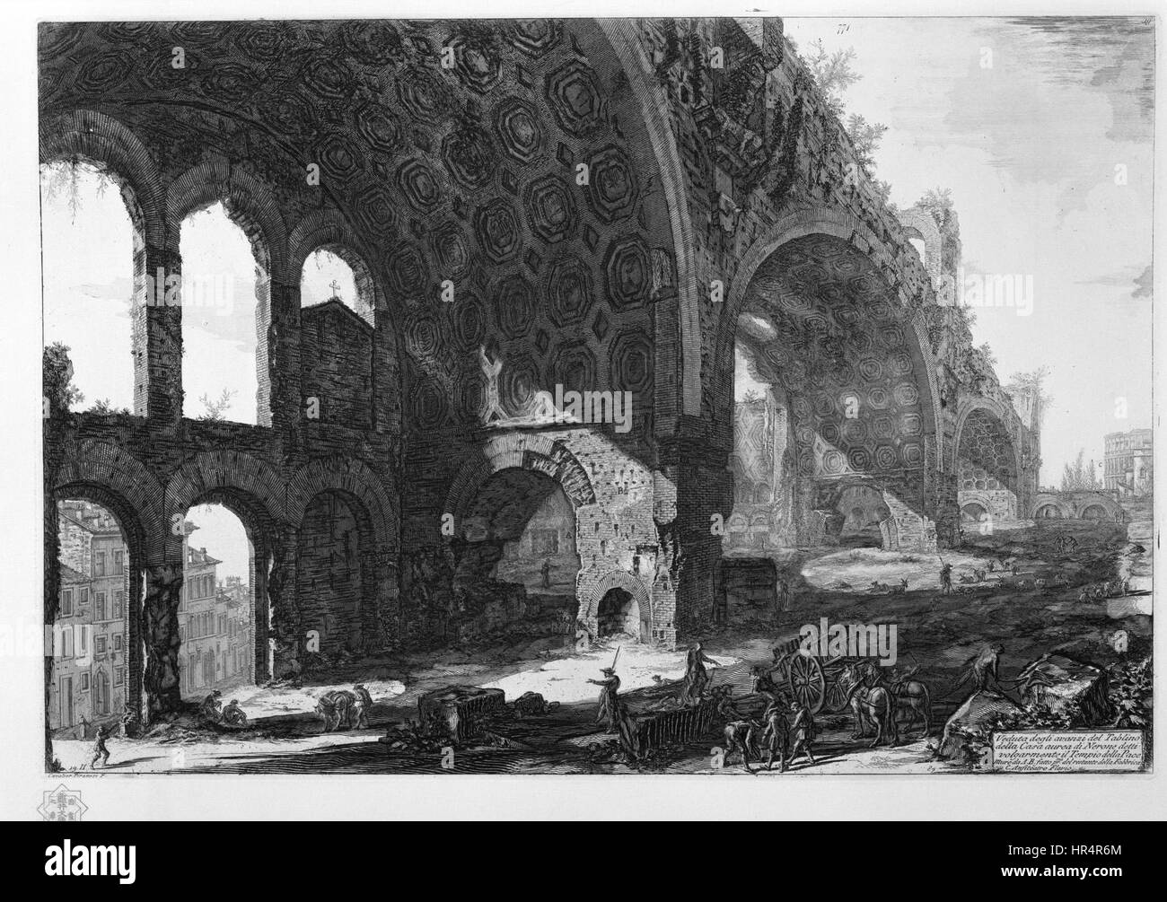 Giovanni Battista Piranesi's 1701 etching represents his deep ...