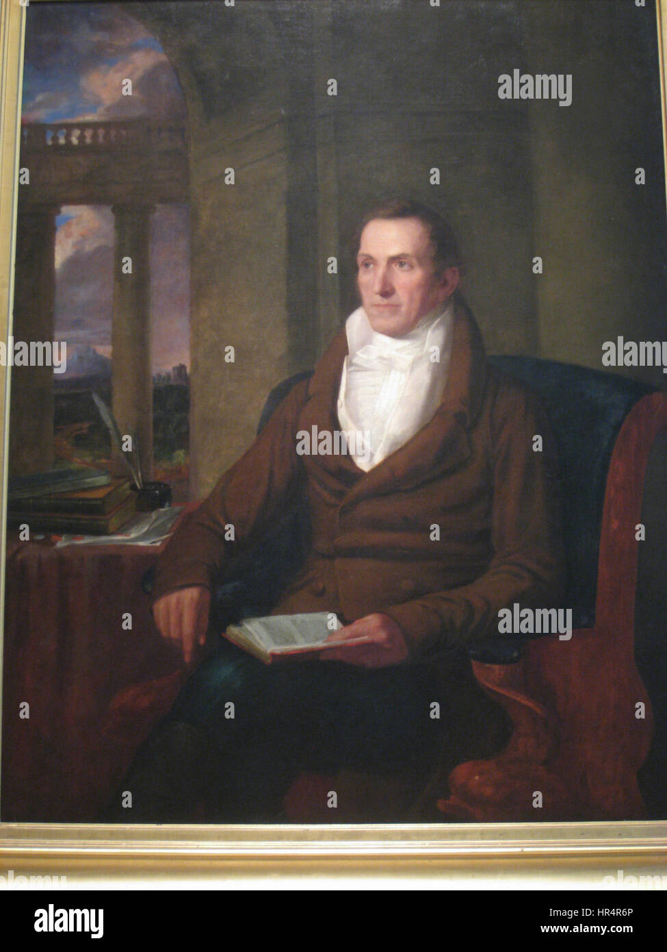 Portrait of Samuel Williams, by Washington Allston Stock Photo - Alamy