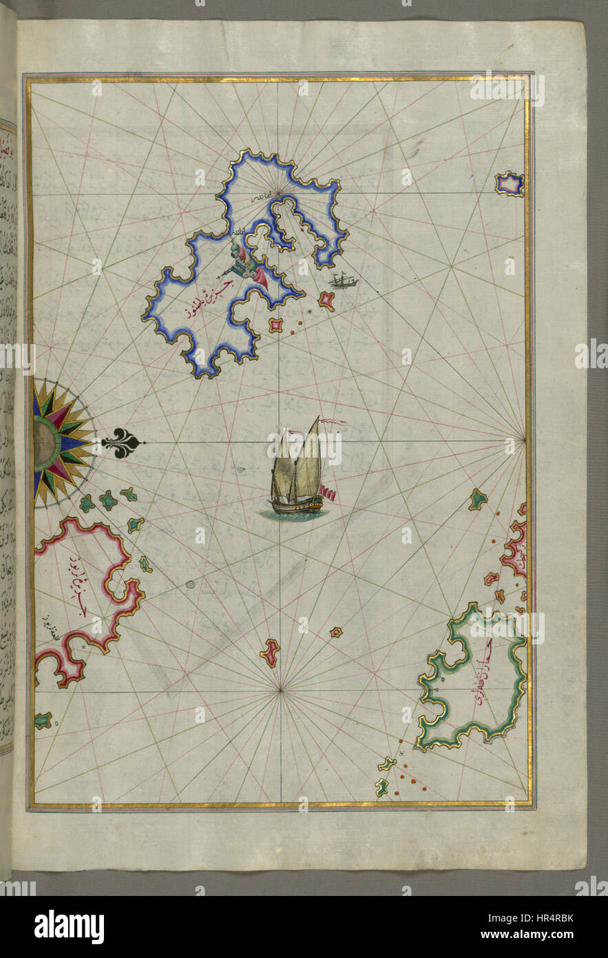 Piri reis map hi-res stock photography and images - Alamy