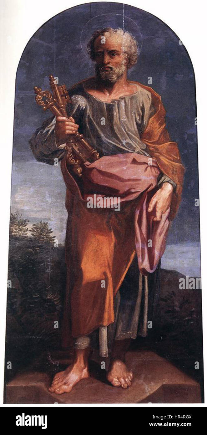 'St. Peter Holding the Key of the Paradise' by Pierre Puget is a ...