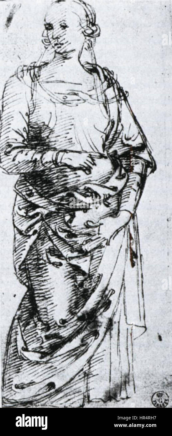 Pietro Perugino - Cumaean Sibyl - WGA17253 Stock Photo - Alamy