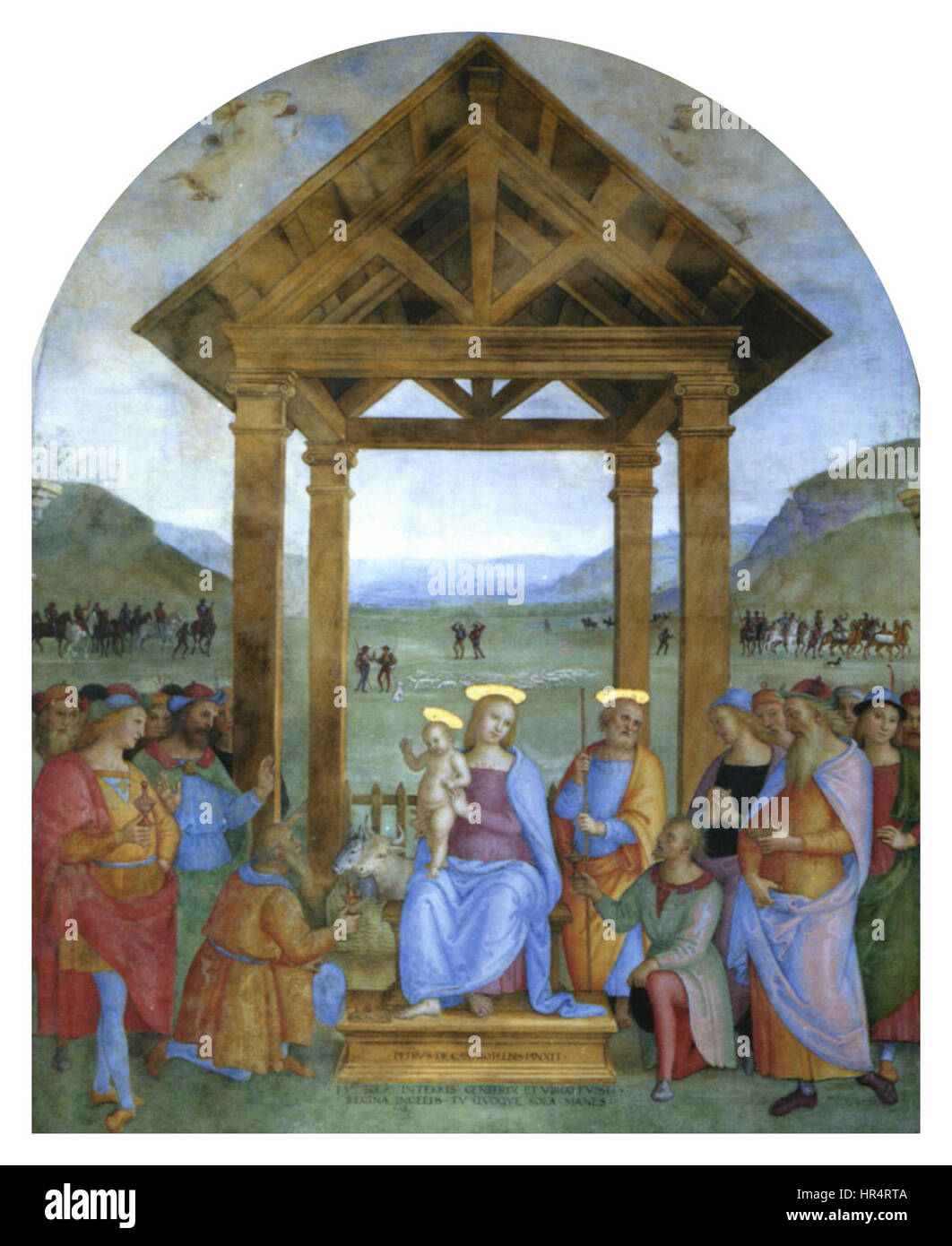 Pietro Perugino, an Italian Renaissance painter, is known for his calm ...