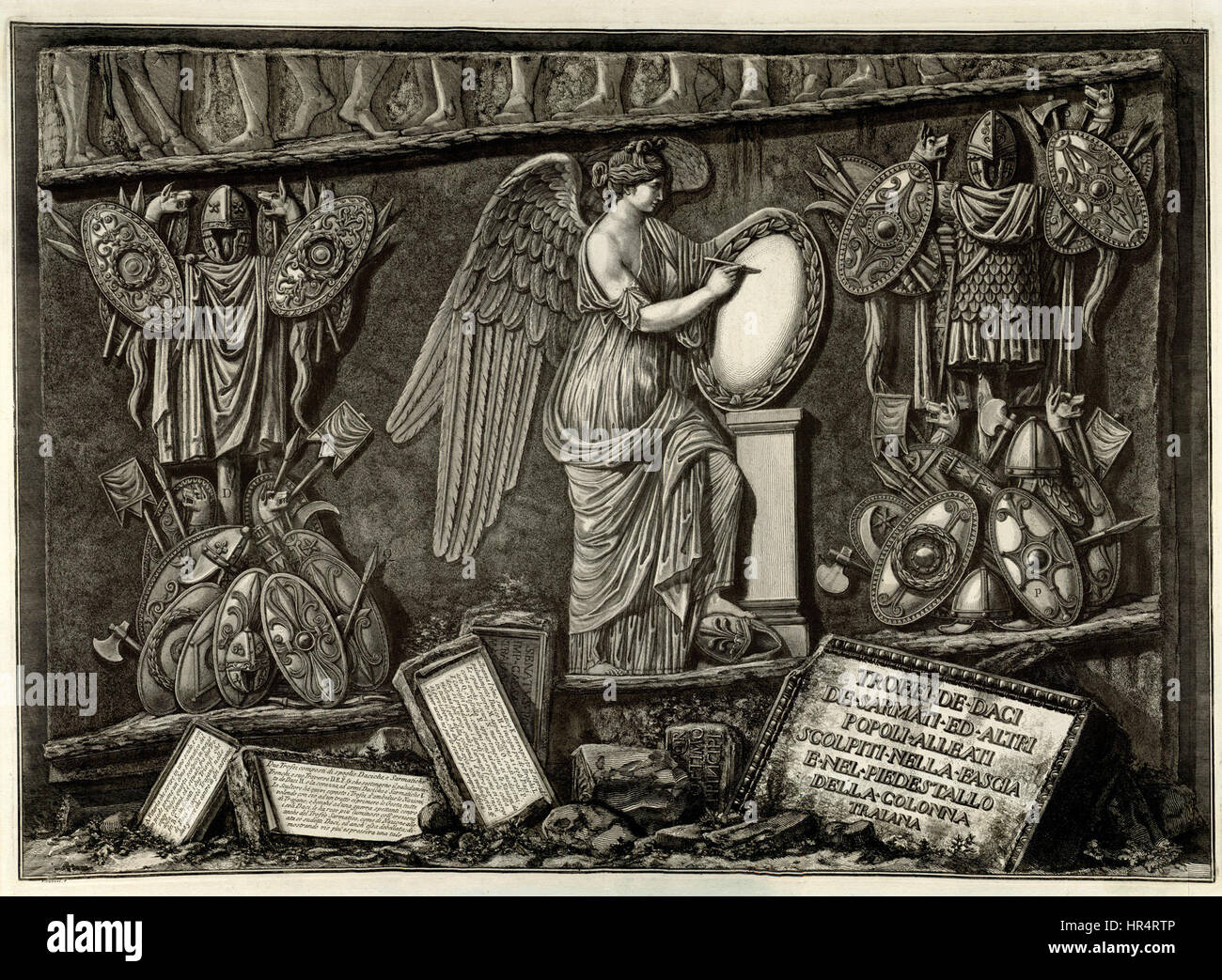 *Piranesi 14025* is a detailed etching by Giovanni Battista Piranesi, a ...