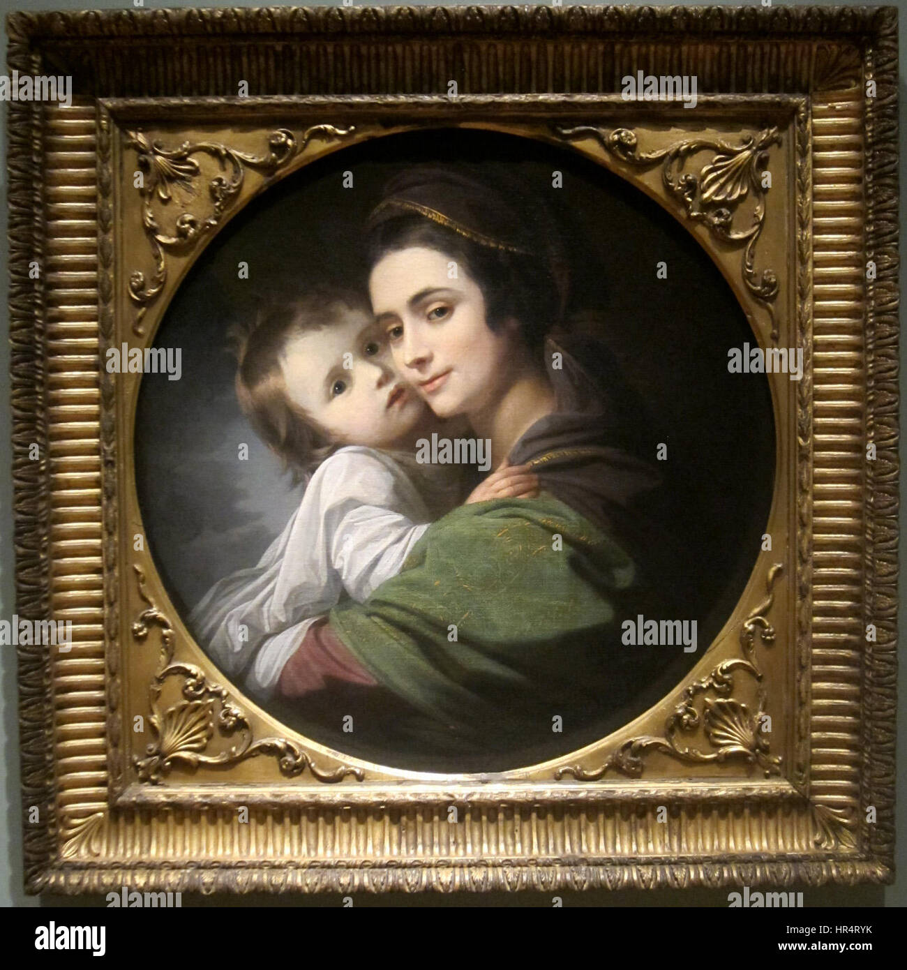 Portrait of Elizabeth Shewell West and Her Son Raphael by Benjamin West ...